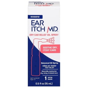 Hyland's Itchy Ear Treatment, Dry Ear Relief Oil, Fast Relief for Ear ...