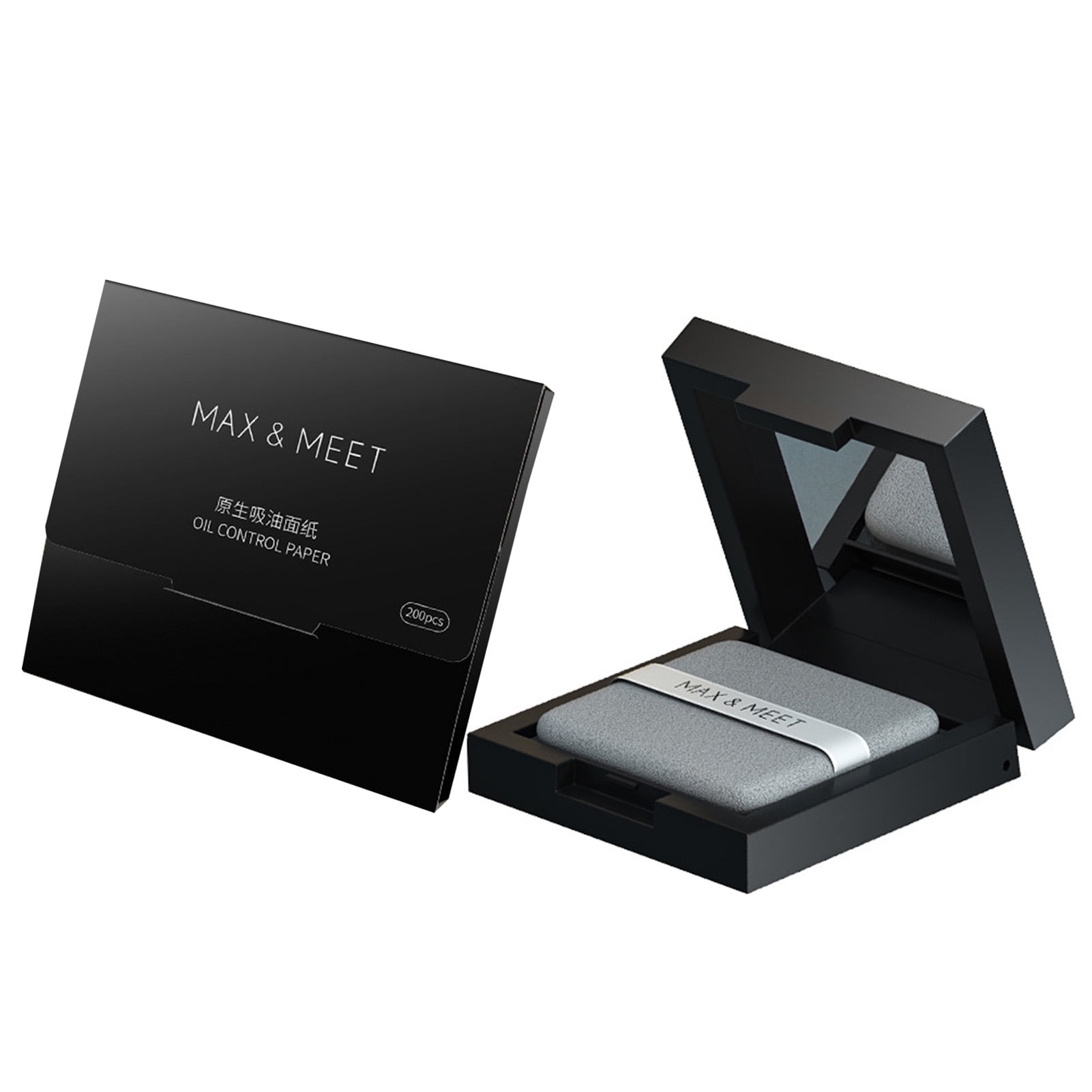 Eosunjian 1 Set Face Blotting Paper Double-sided Soft with Mirror ...