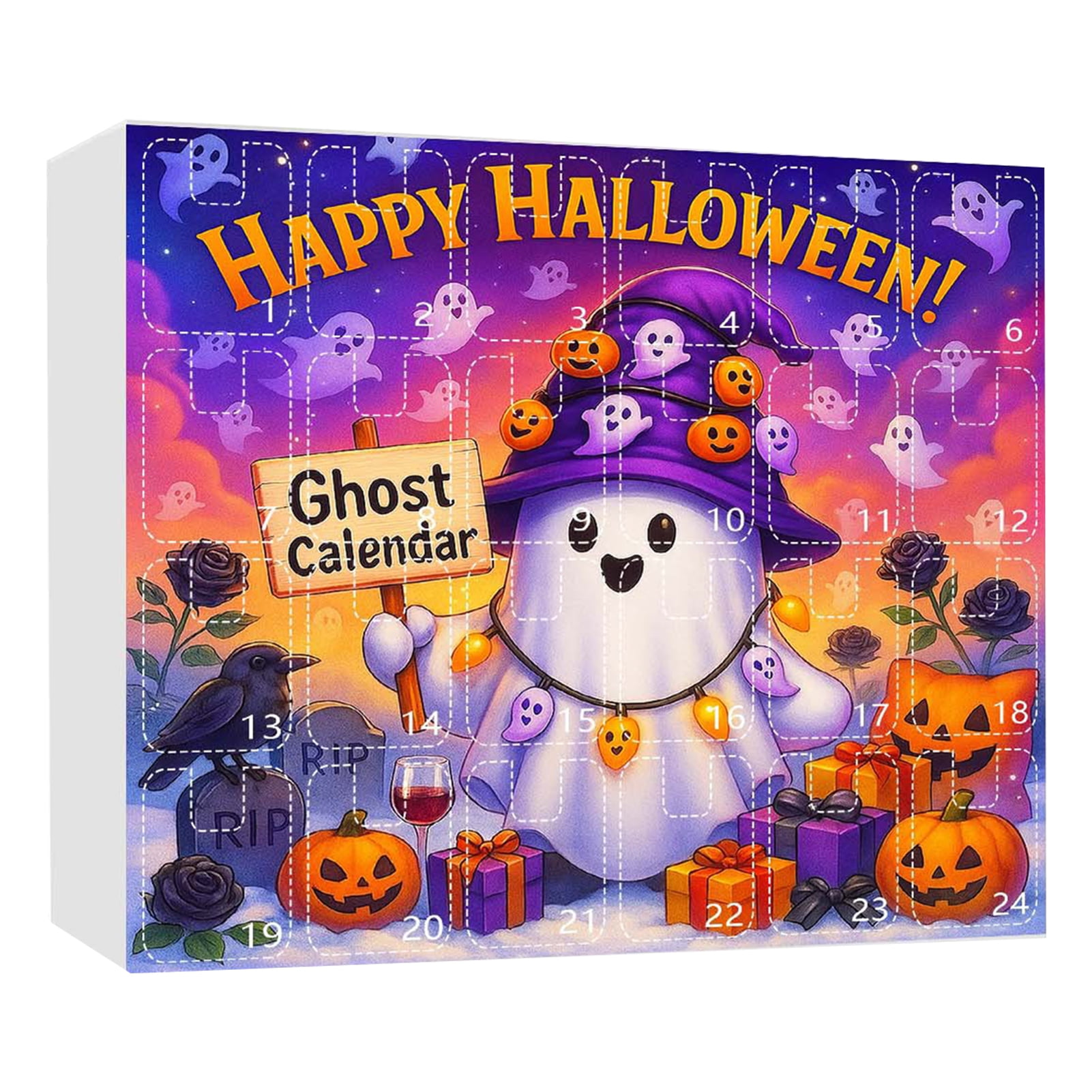 Eosunjian Advent Calendar Halloween Decoration High-quality Halloween ...