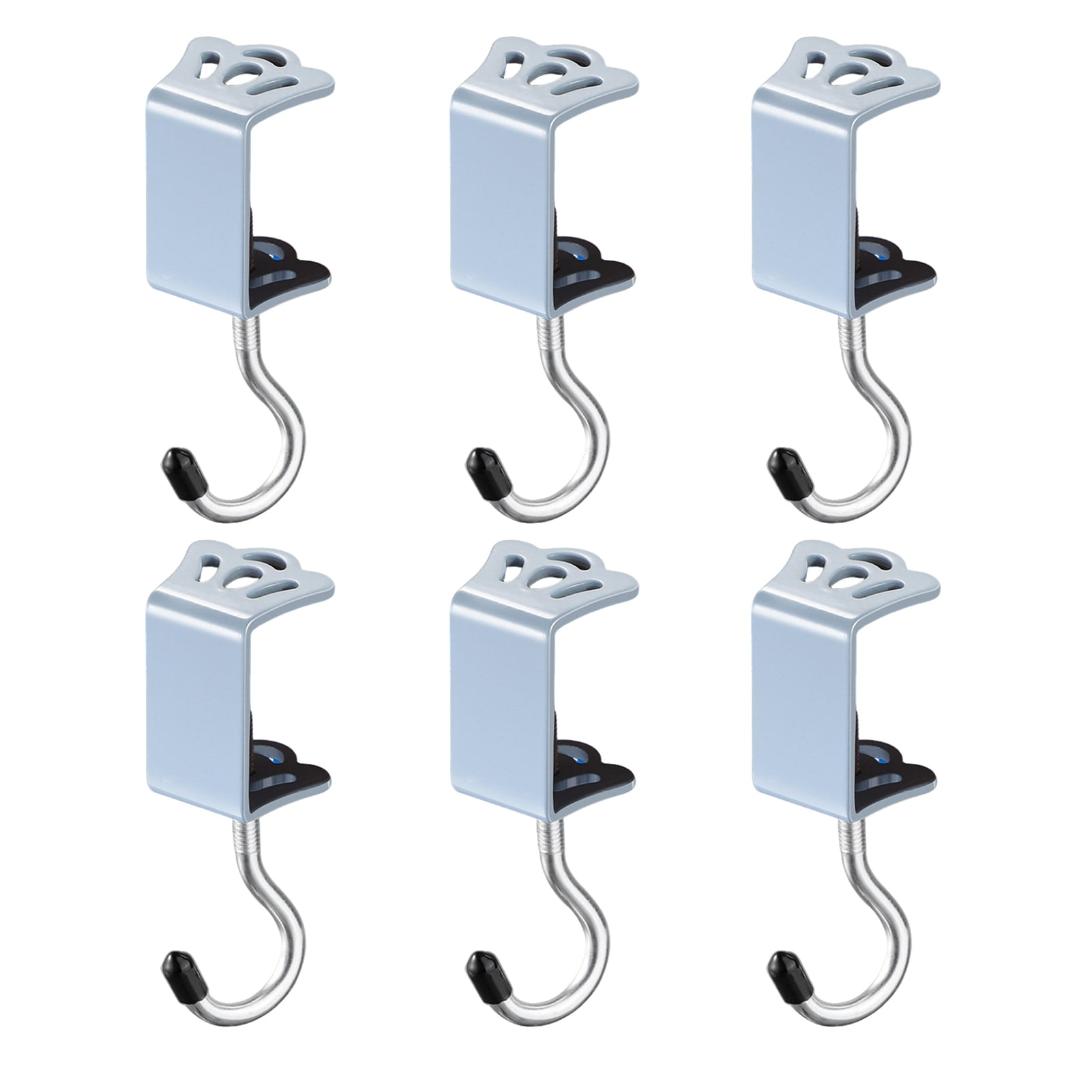 Eosunjian Bag Hanger Hooks Space-saving Hooks 6pcs Desk Bag Hangers ...