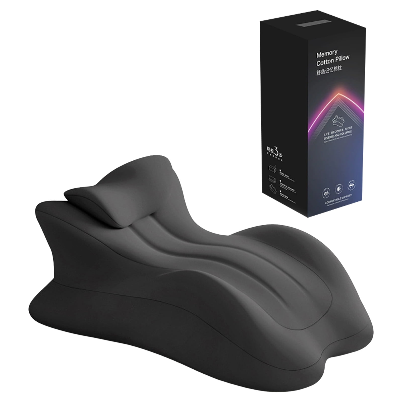 Eosunjian Butt Cushion for Side Sleepers Ergonomic Spine Alignment ...