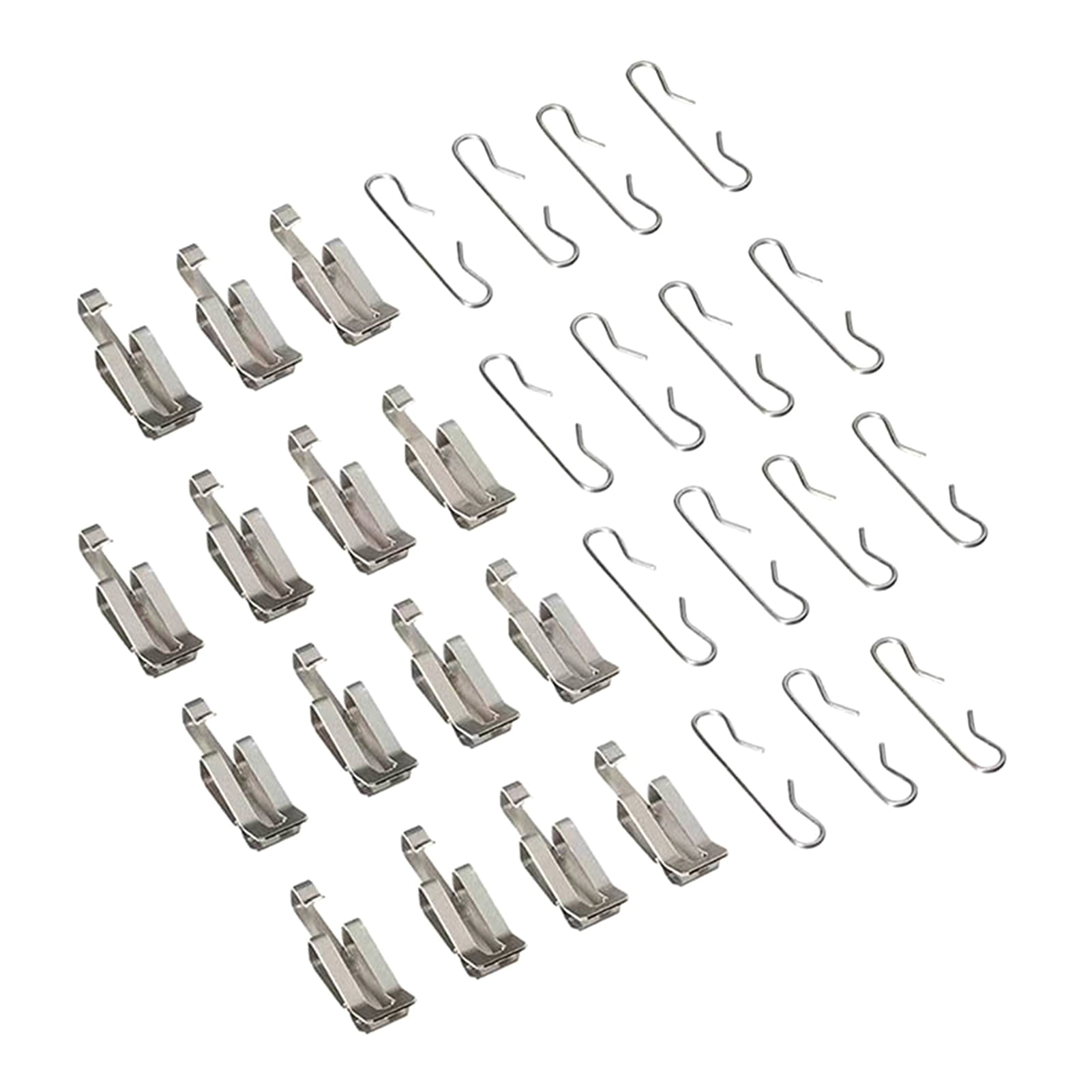 Eosunjian Christmas Light Hangers Light Hooks 30pcs Metal Christmas Light Clips Weatherproof ...