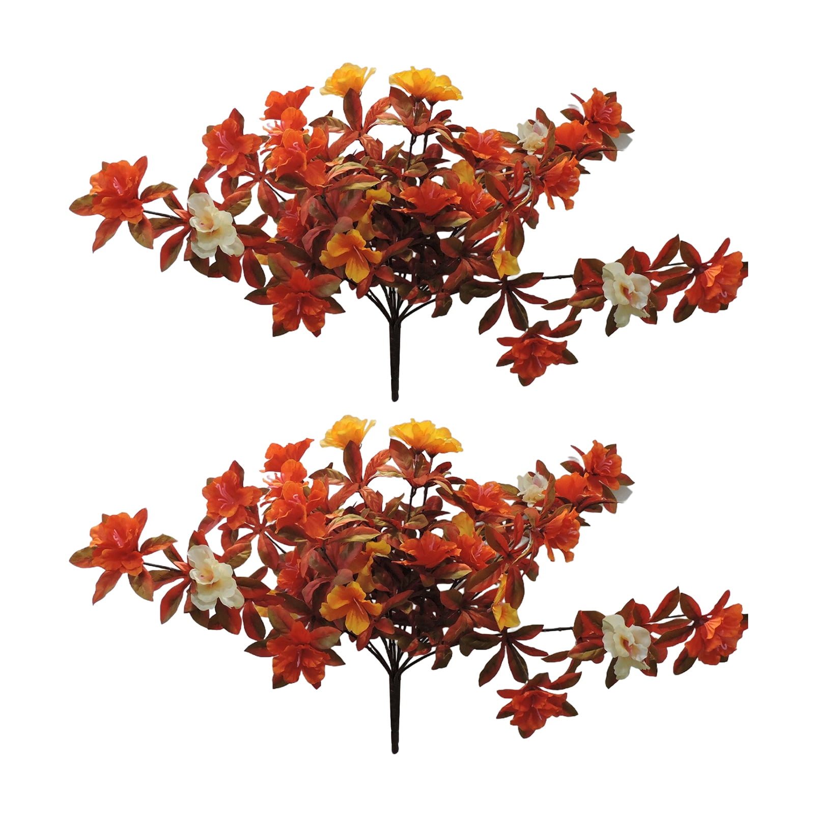 Eosunjian Fall Artificial Flowers Weatherproof Fake Flowers 1/2pcs ...