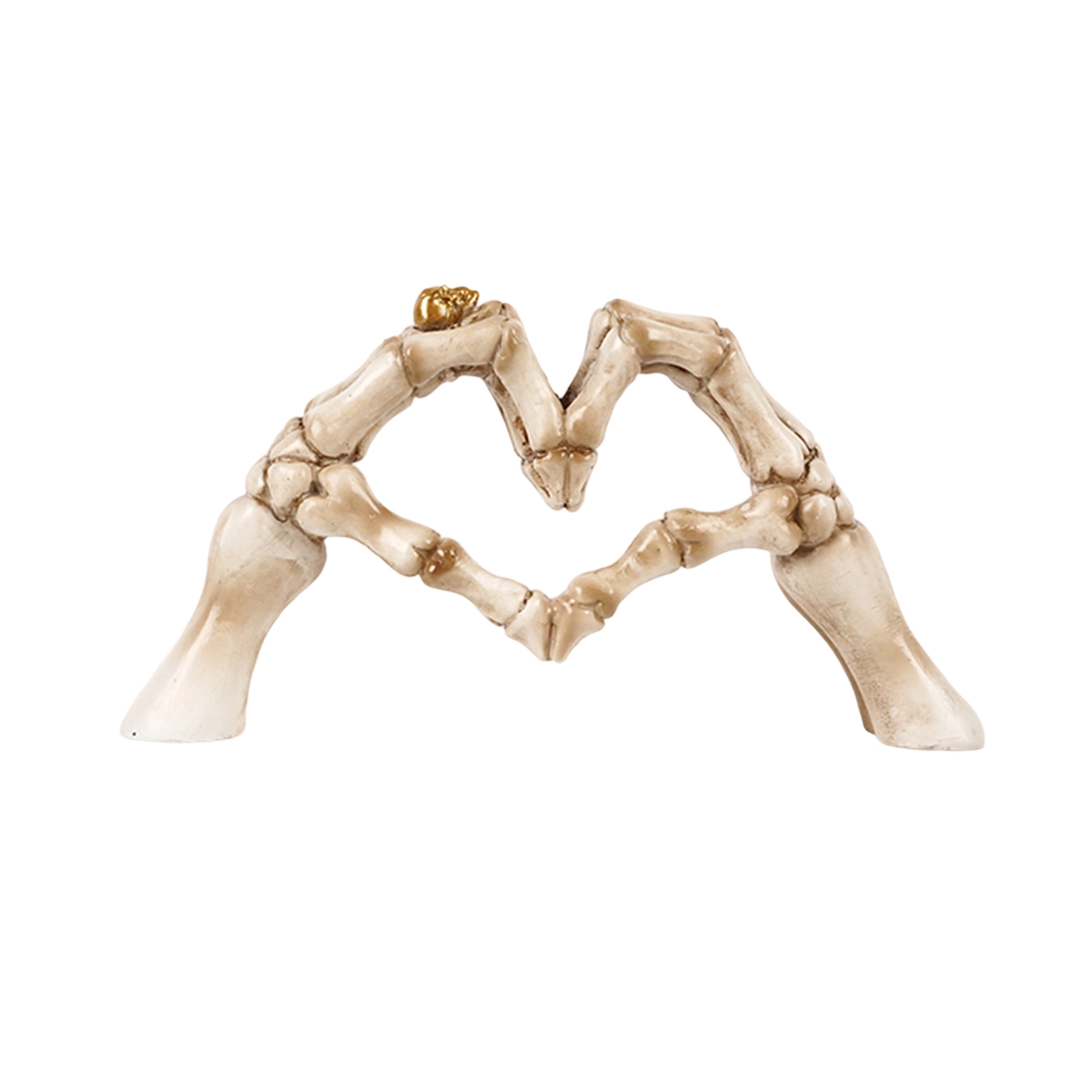 Eosunjian Halloween Skeleton Hand Figurine Love Skeleton Hand Sculpture ...
