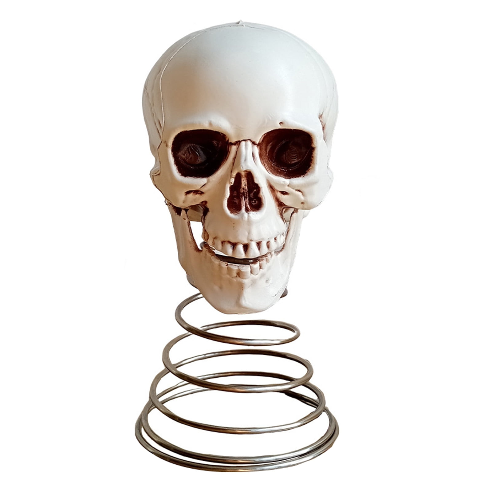 Eosunjian Holiday Decor Skull Tree Topper Spooky Plastic Skeleton ...