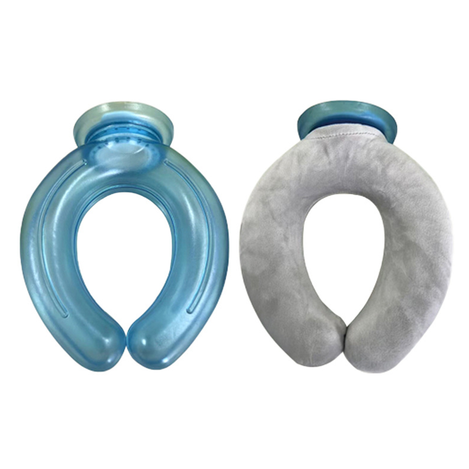 Eosunjian Leak-proof Neck Cooler Neck Ice Pack with Velvet Cover U ...