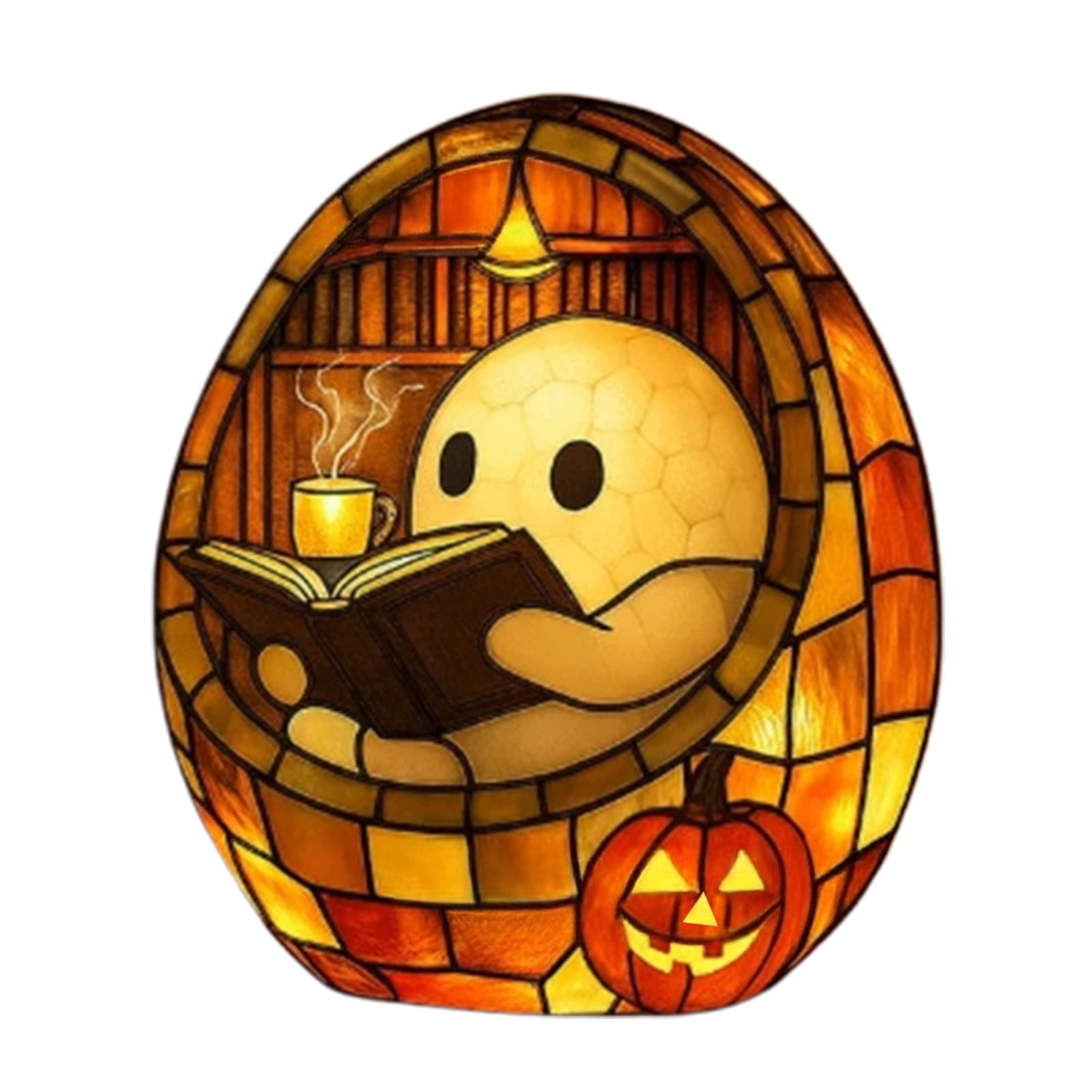 Eosunjian Led Bathroom Night Light Ghost Bath Lamp Ghost Bubble Bath ...