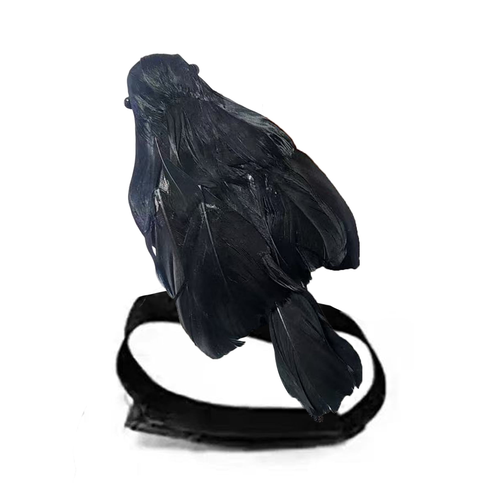 Eosunjian Realistic Crow for Scarecrow Display Lifesize Realistic Black ...
