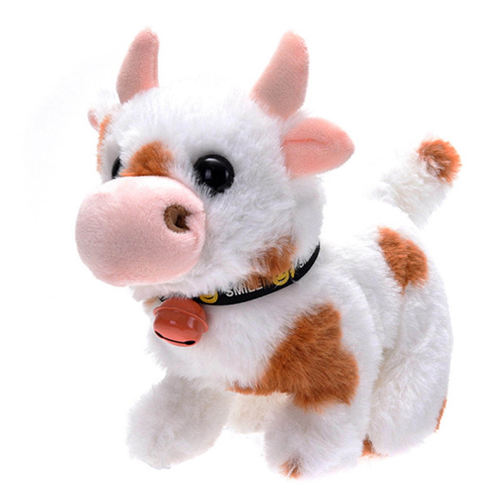 Eosunjian Realistic Elephant Toy Kids Electric Plush Toy Walking Tail ...