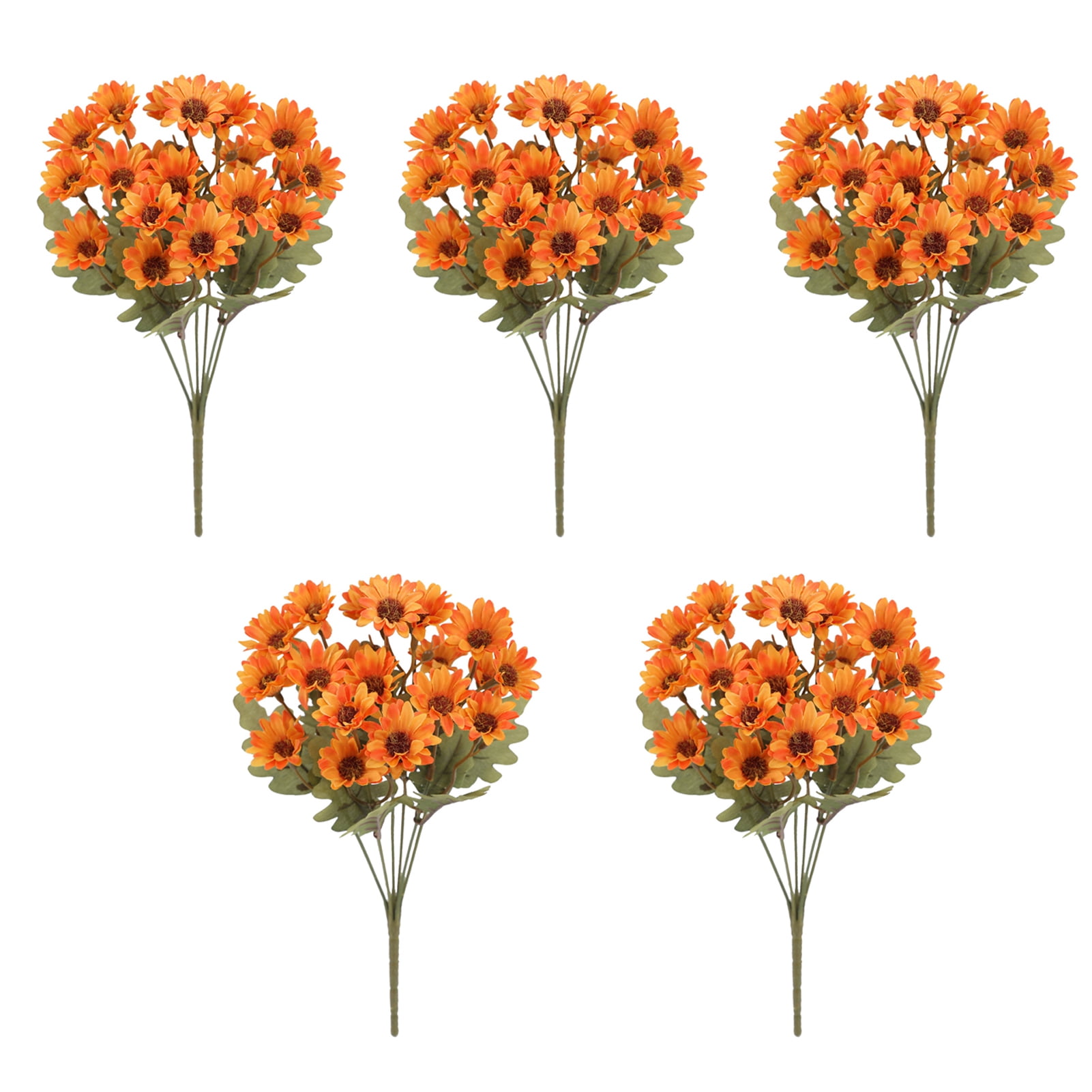 Eosunjian Simulated Flowers Artificial Mums Realistic Faux Fall Flowers ...
