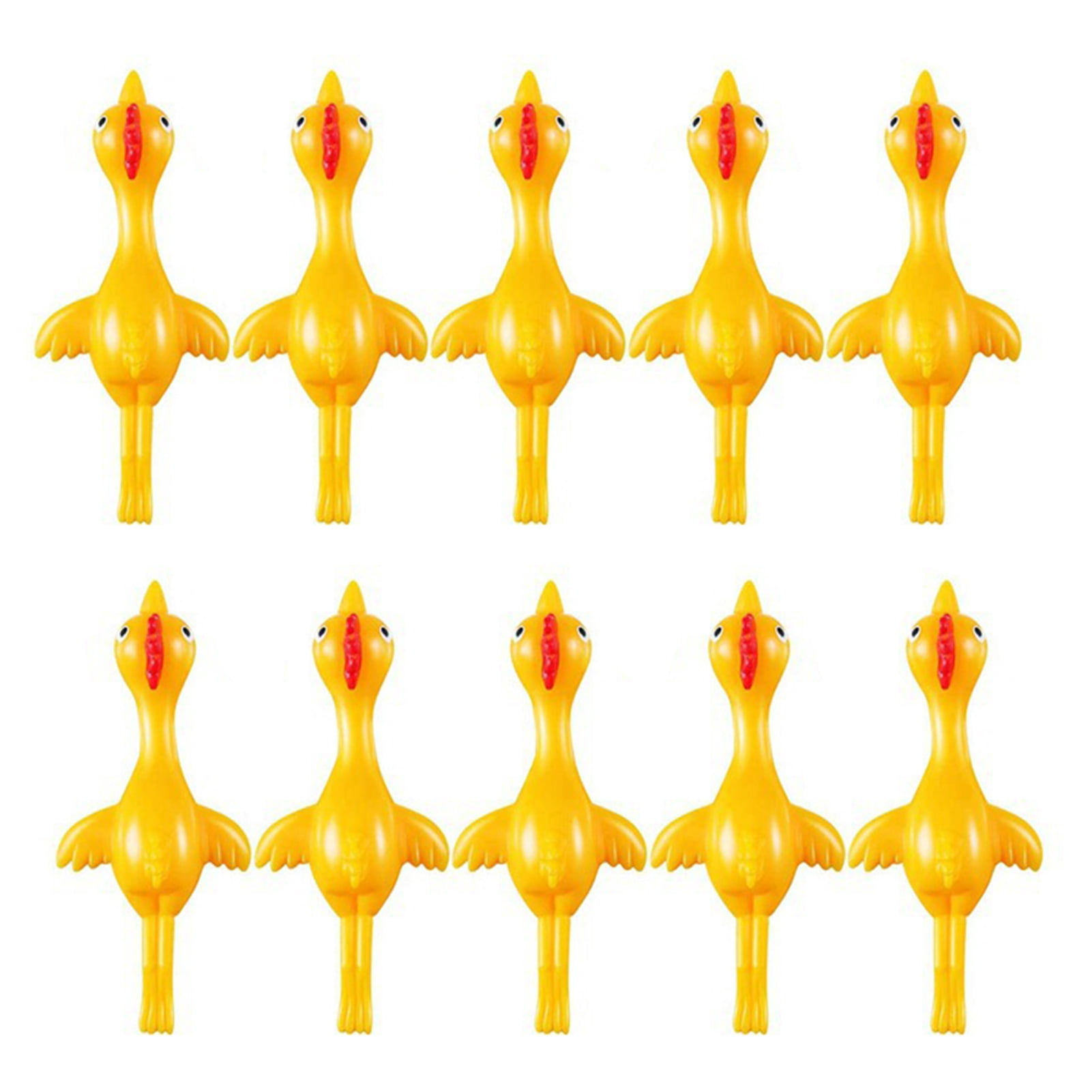Eosunjian Slingshots Chicken Finger Toys Funny Hilarious Gifts 10pcs ...