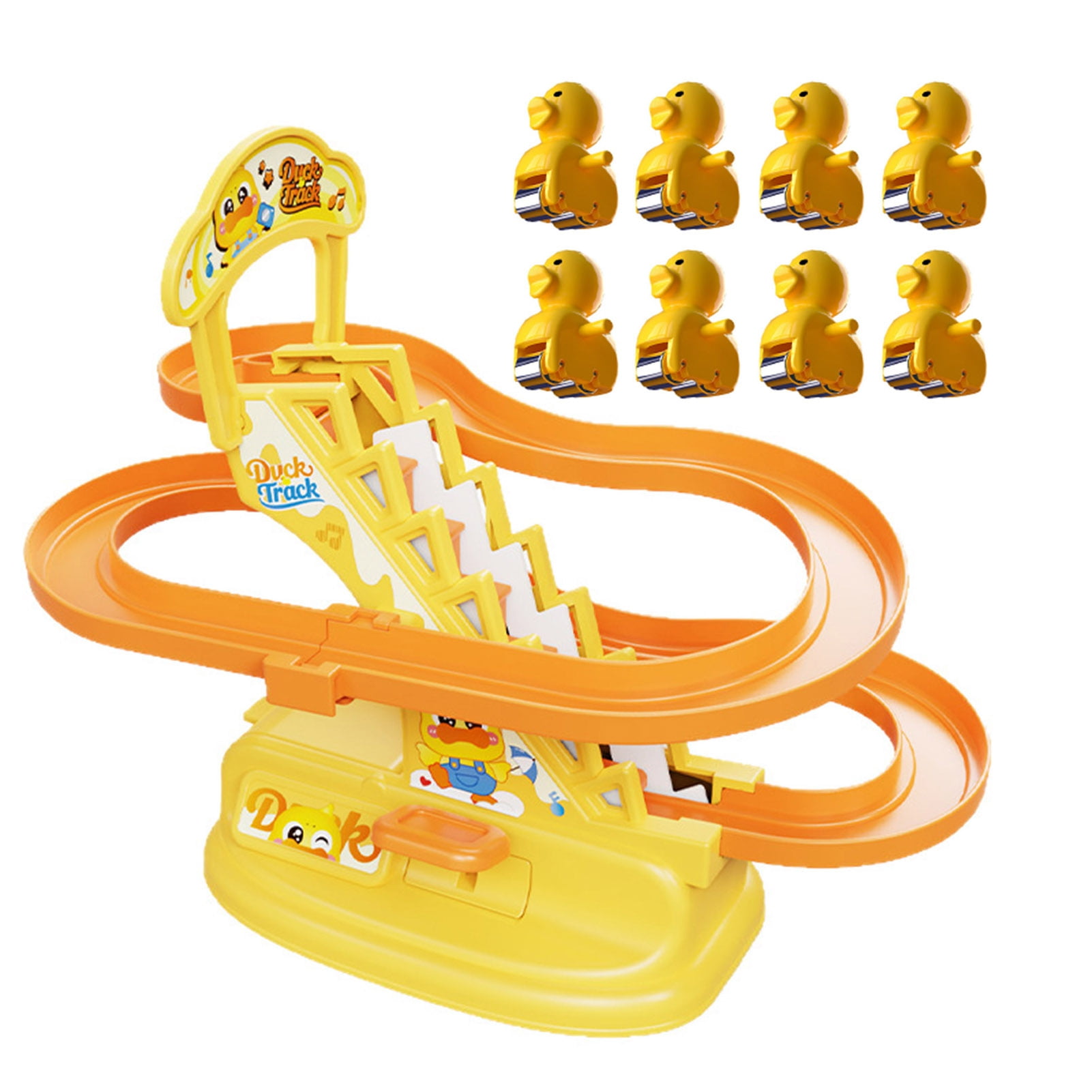 Eosunjian Track Toy Rabbit Climbing Toy with Track Climbing Stairs ...