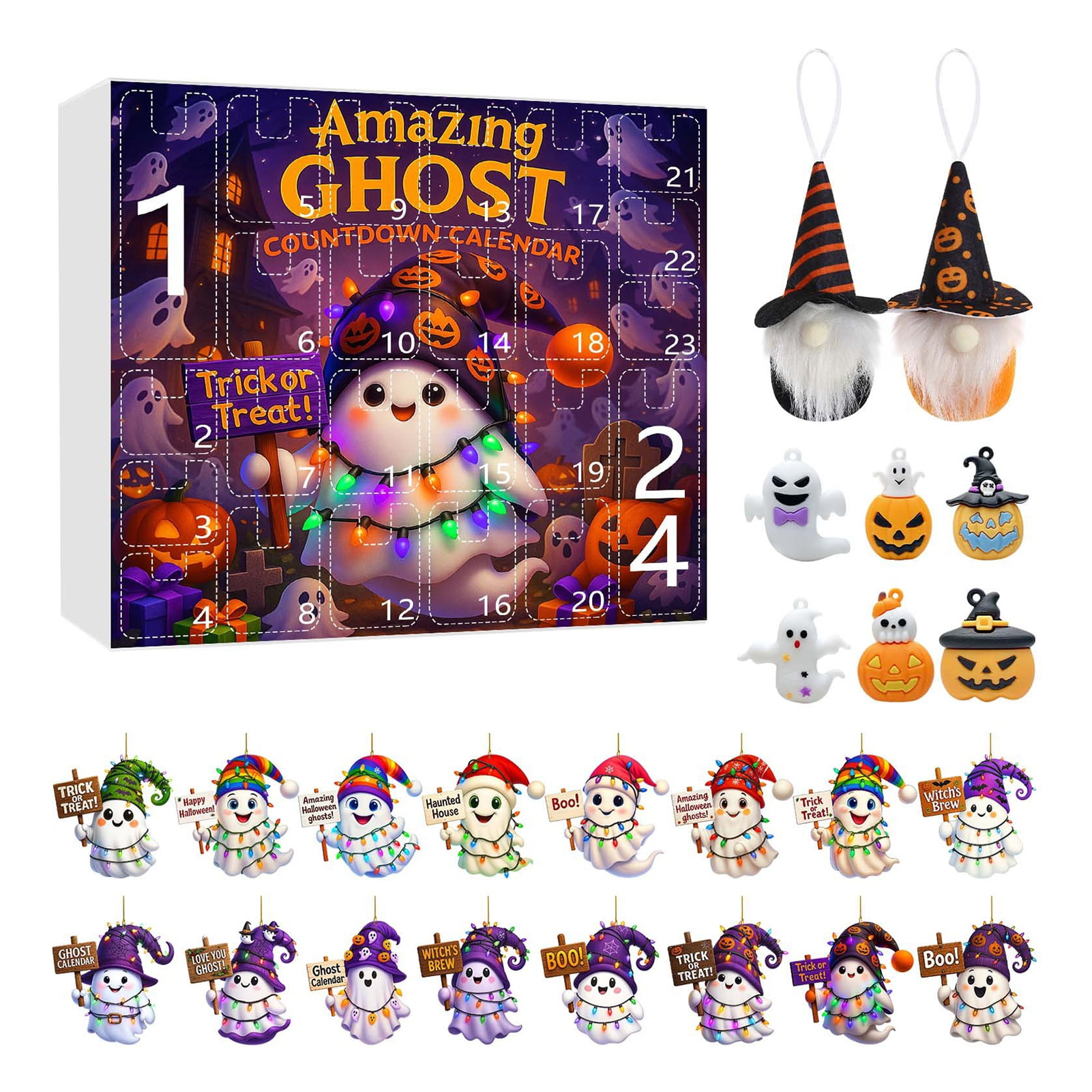 Eosunjian Unique Advent Calendar Designs Halloween Advent Calendar 2025 ...
