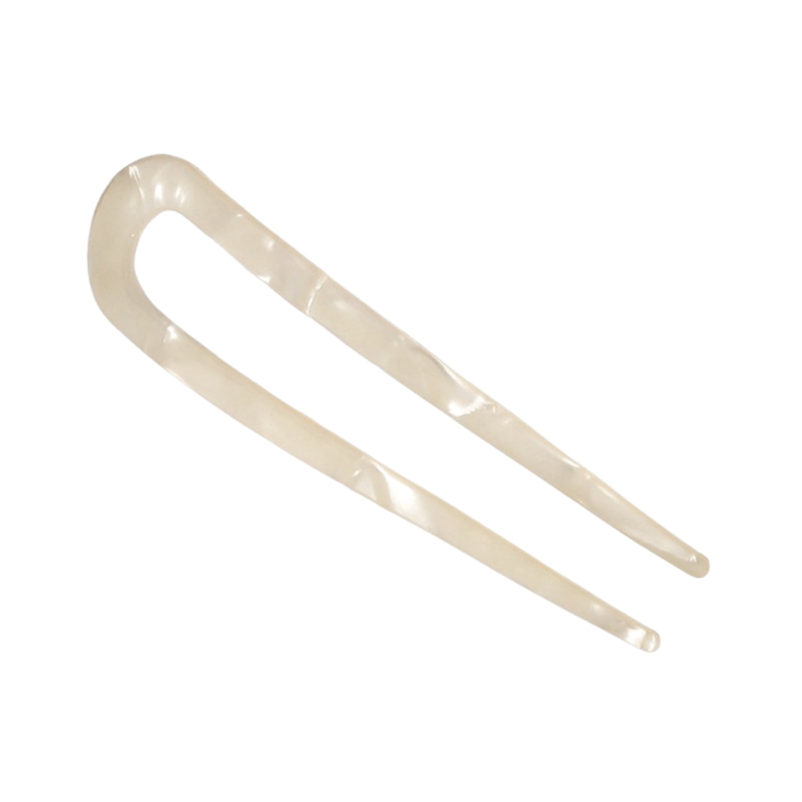 Eosunjian Updo Hair Stick U-Shaped Acrylic Bun Hairpin Acrylic Secure ...