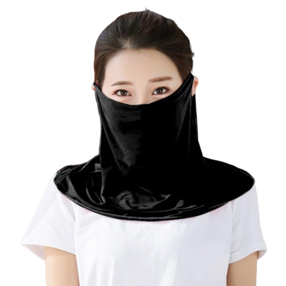 Eosunjian Women Fashion Mouth Neck Cover Anti-UV Dust Proof Breathable ...