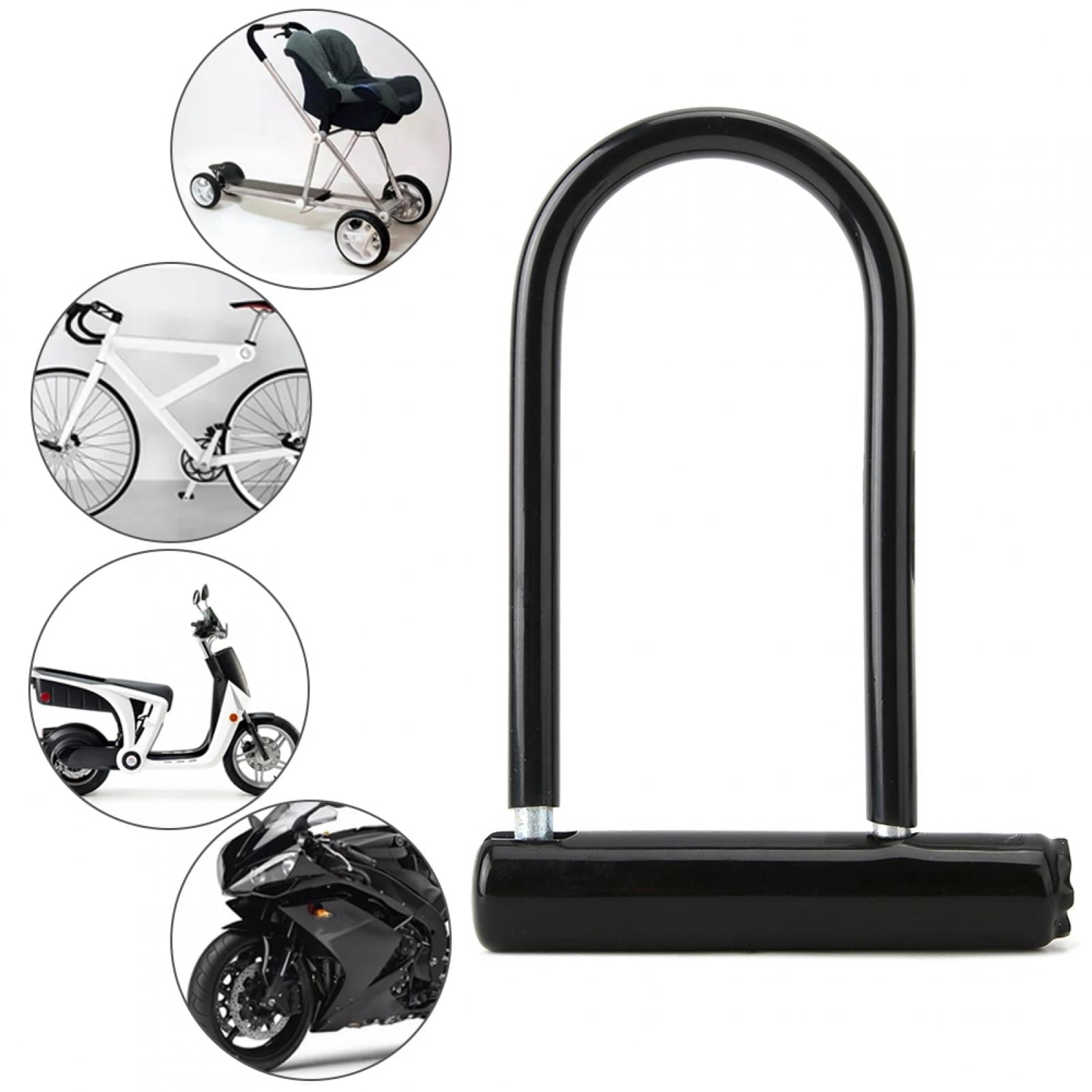 Eotvia ANGGREK Anti-Theft U-Lock Bicycle Locks, Black - Walmart.com
