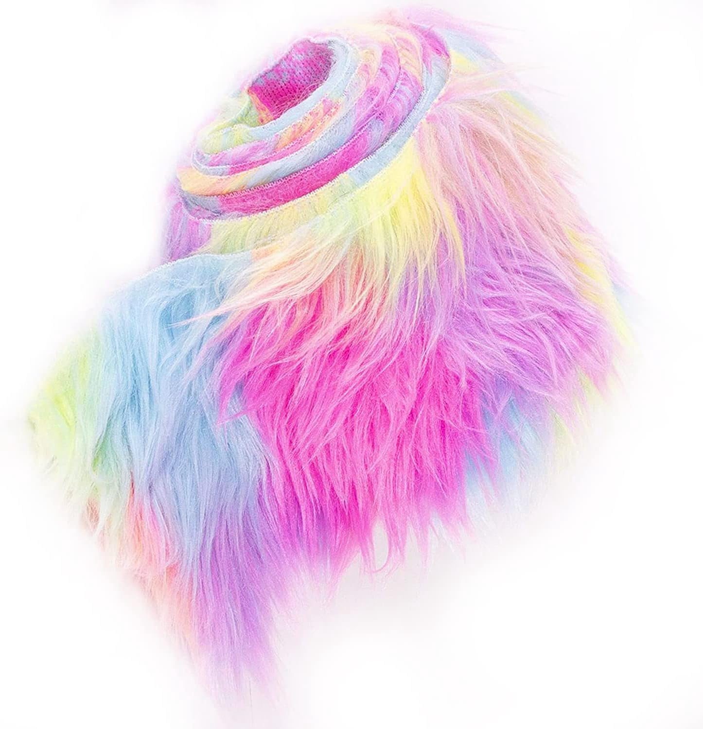 Eovea - Precut Faux Fur Strip - Shaggy Fur Fabric Trim Roll - 6" X 60 ...