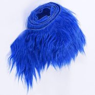 Shaggy Mohair Faux Fur Fabric Strips Ribbon, Pre Cut Roll, 2" Wide by ...