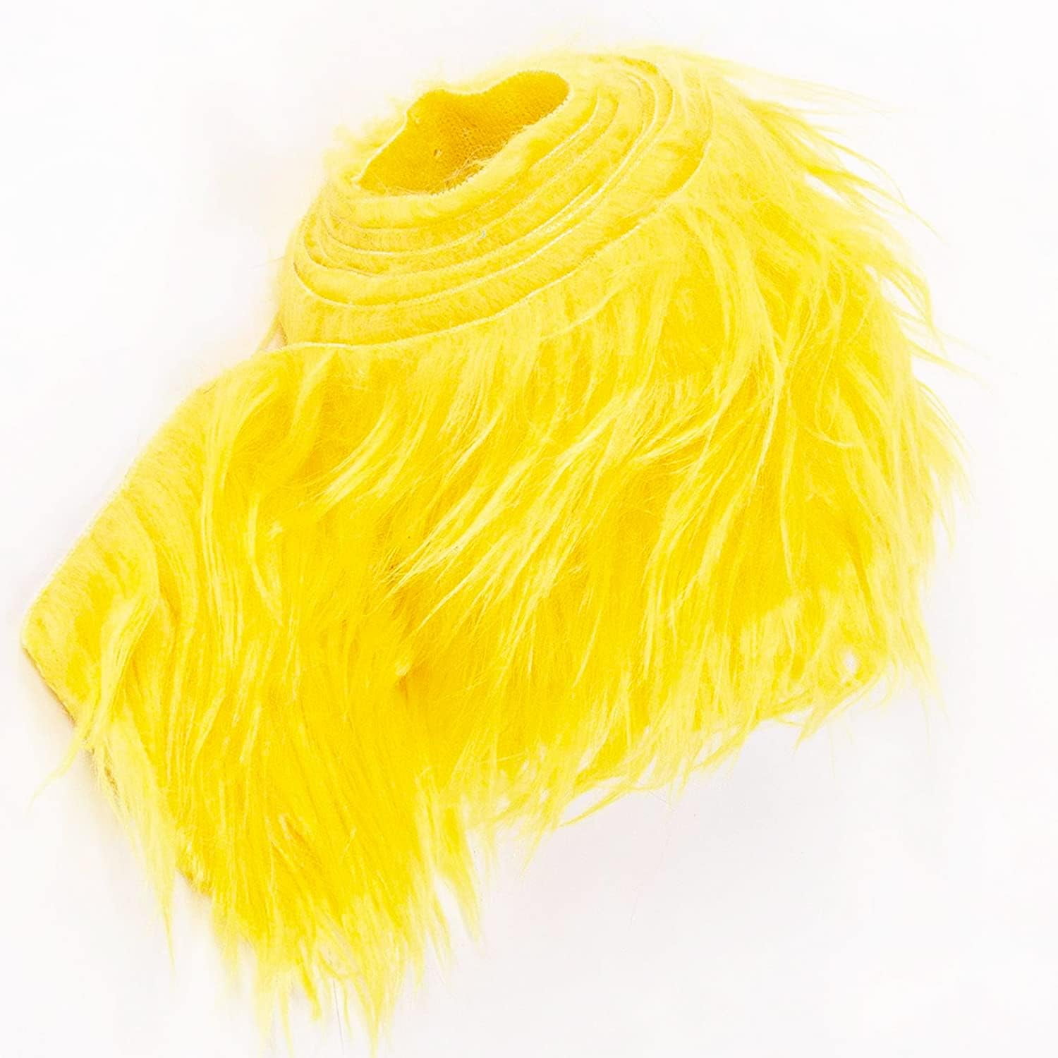 Eovea - Precut Faux Fur Strip - Shaggy Fur Fabric Trim Roll - 4" X 60 ...