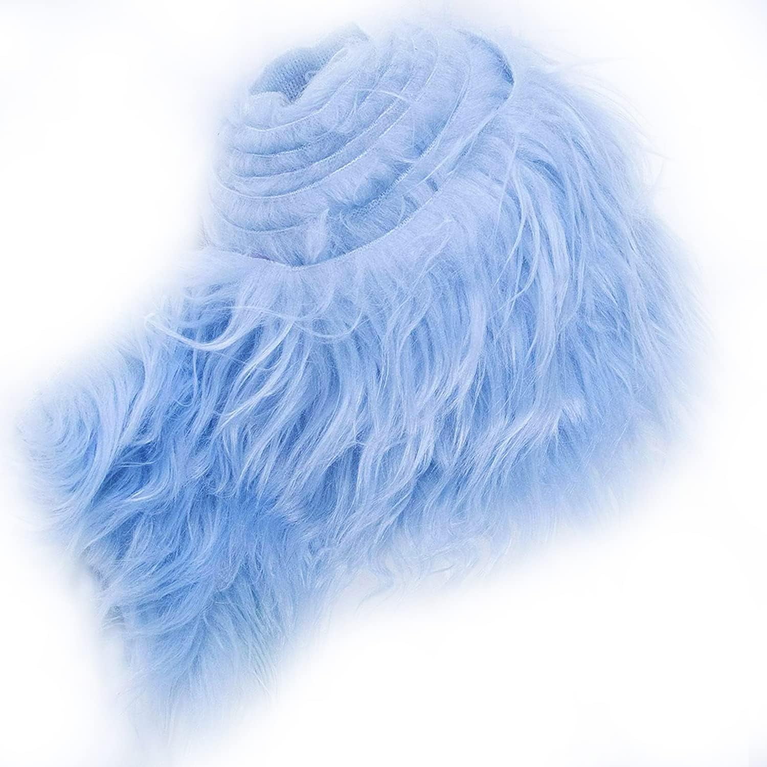 Eovea - Precut Faux Fur Strip - Shaggy Fur Fabric Trim Roll - 4" X 60 ...