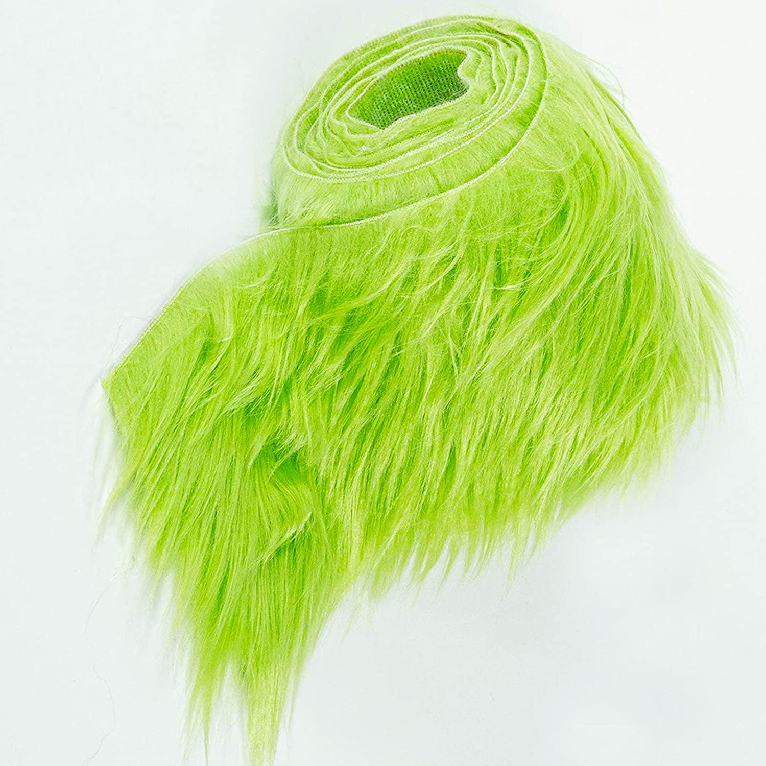 Eovea - Precut Faux Fur Strip - Shaggy Fur Fabric Trim Roll - 6" X 60 ...