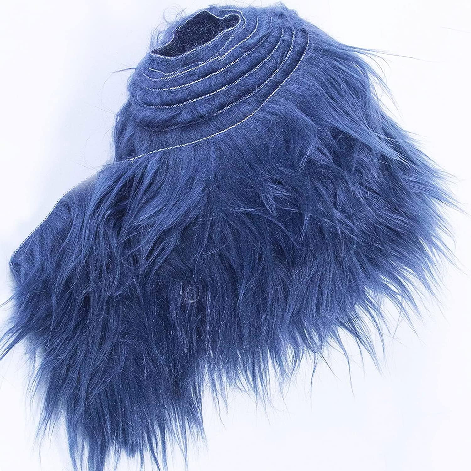 Eovea - Precut Faux Fur Strip - Shaggy Fur Fabric Trim Roll - 7" X 60 ...