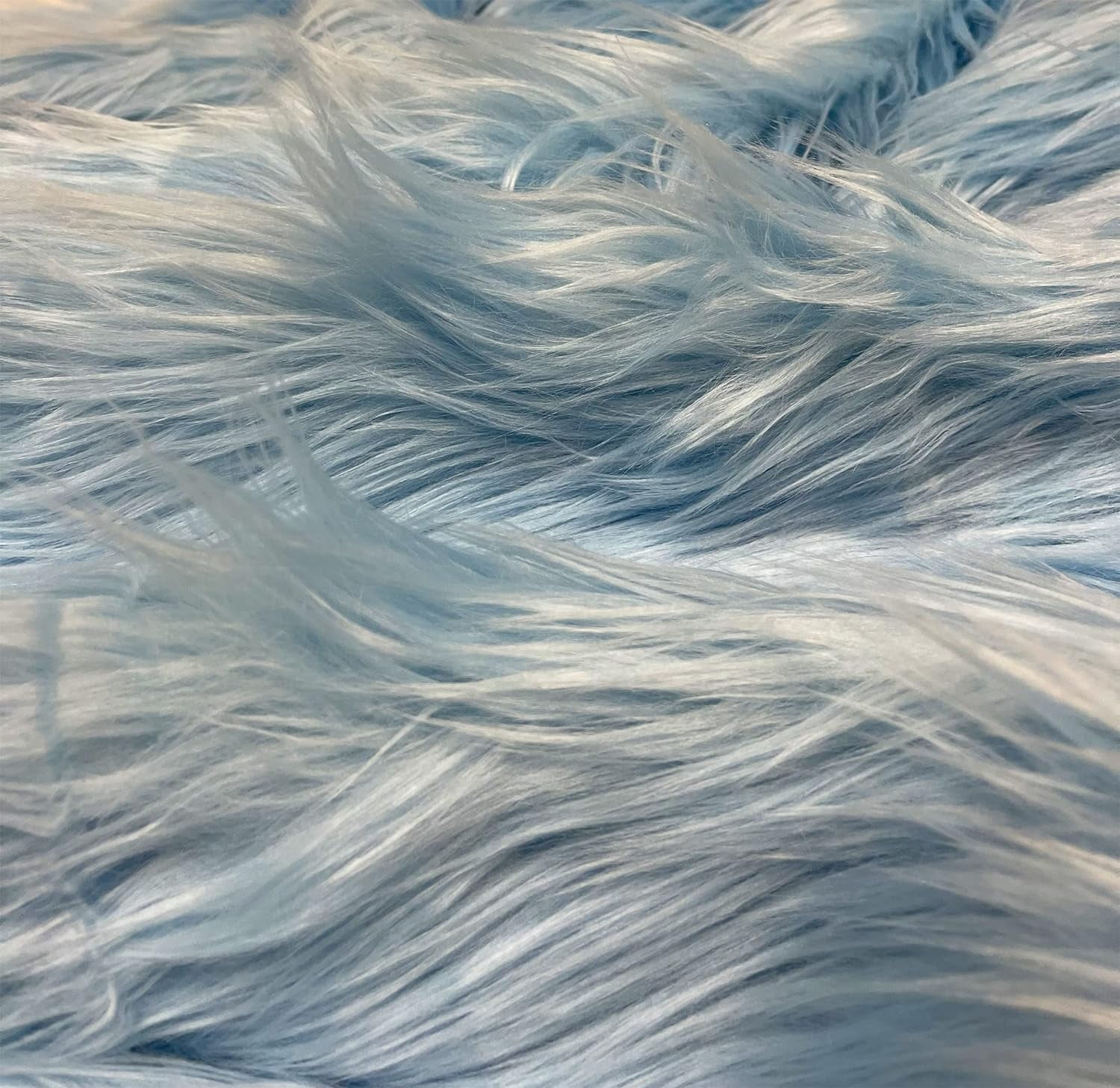 Eovea - Shaggy Faux Fur Fabric Square - 30"X30" Inches - Precut Fur ...