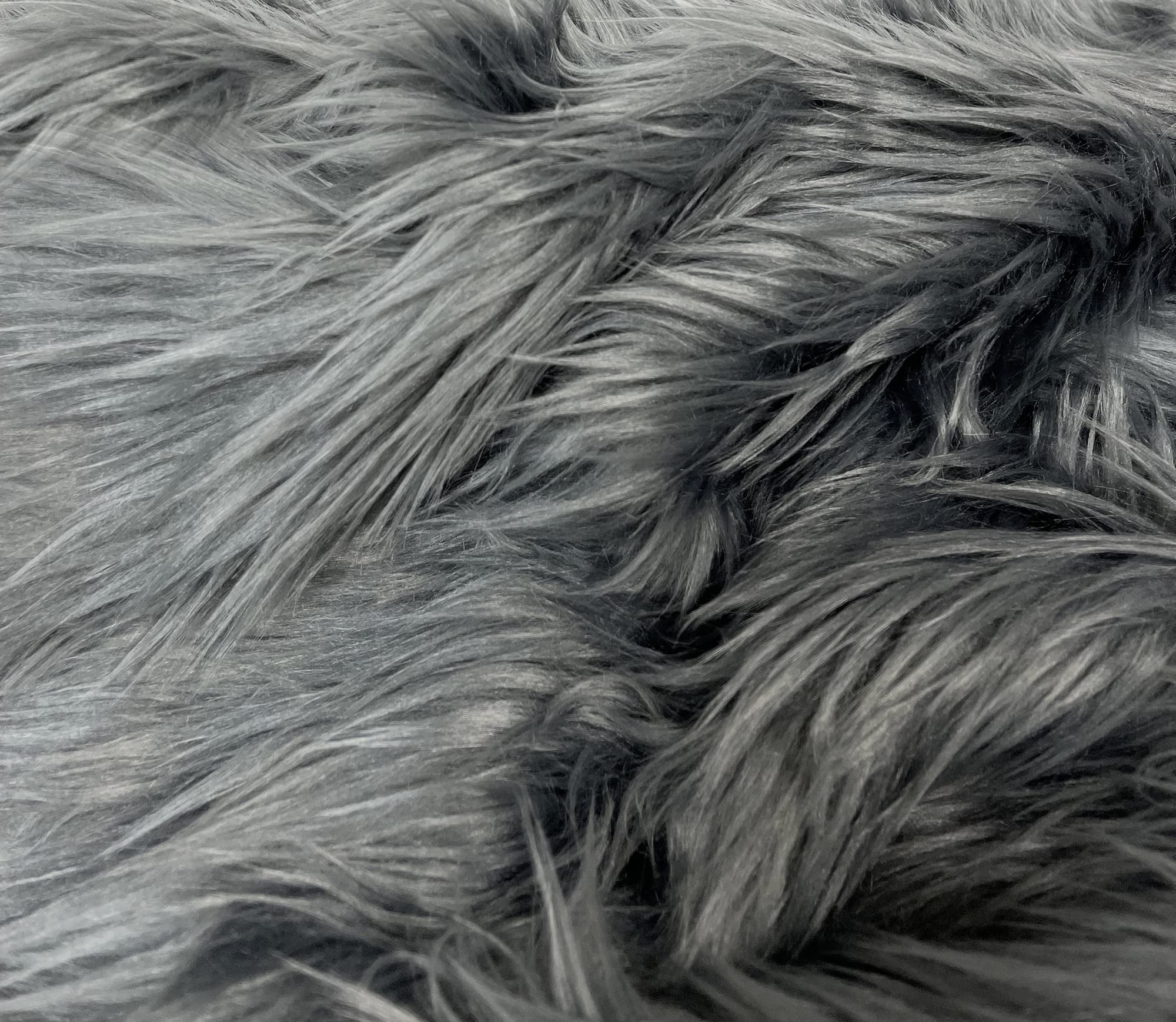 Eovea - Shaggy Faux Fur Fabric Square - 30"X30" Inches - Precut Fur ...