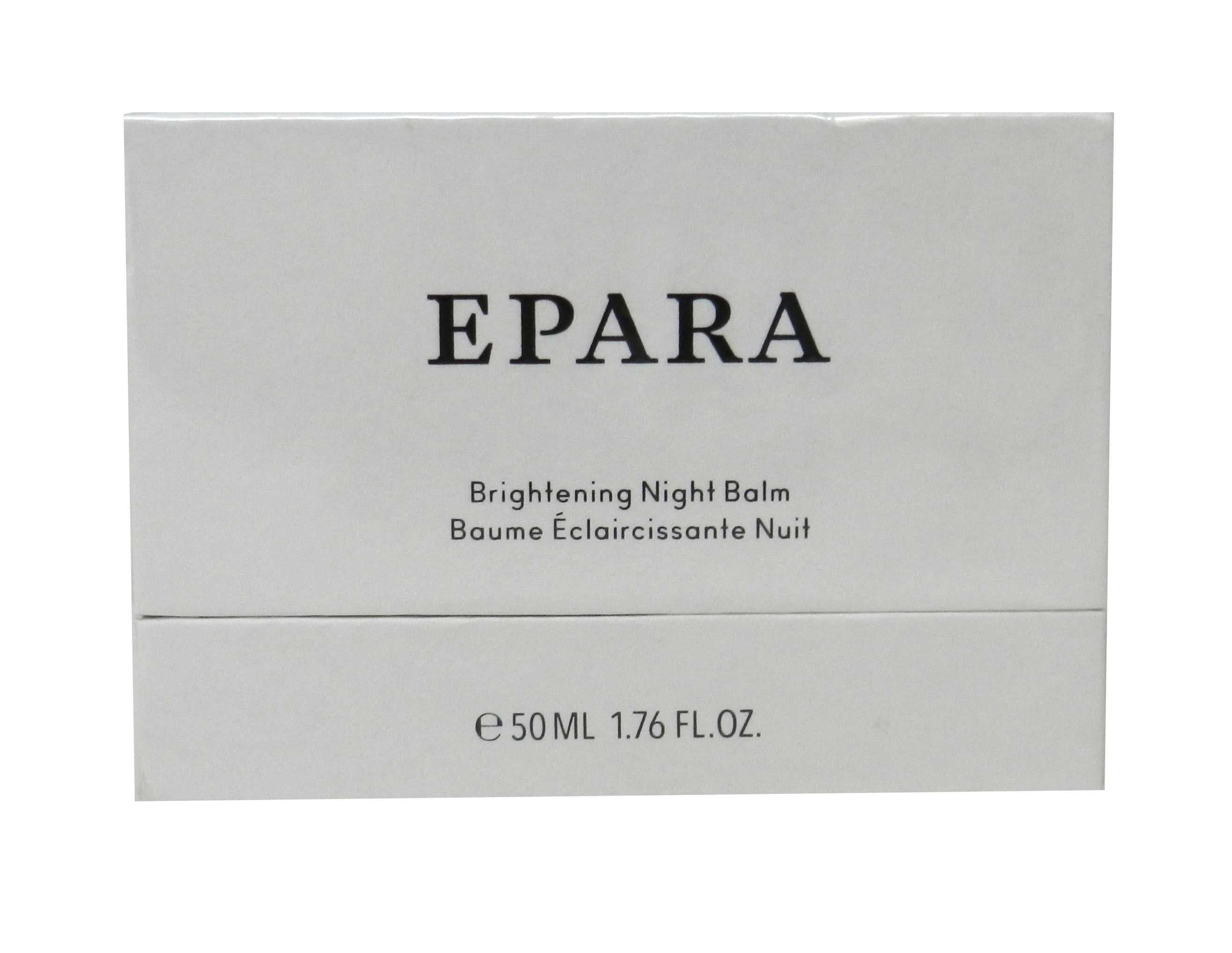 Epara Brightening Night Balm, 1.76 Ounces, Rich Face Skincare Cream for ...