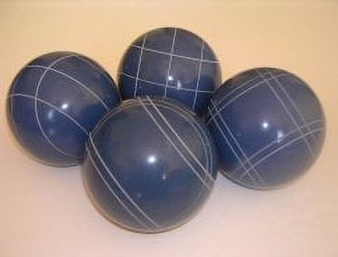 Epco 4 Ball Bocce Set with Blue 110mm Balls - Walmart.com
