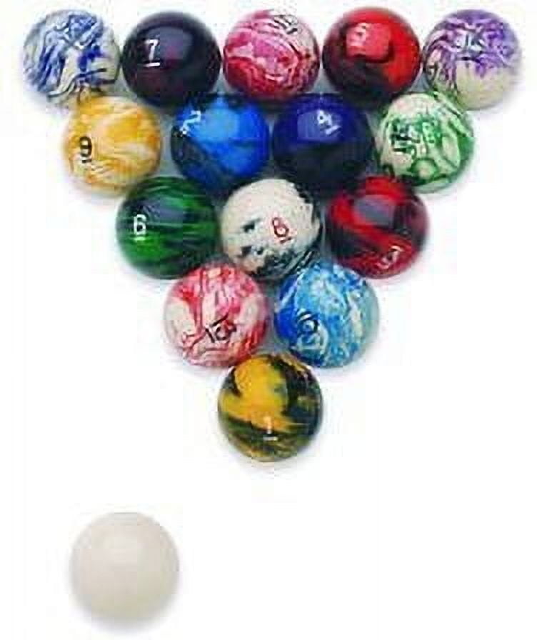 Epco, American Made, Marbleized Billiard or Pool Set, with 5.75oz, 2.25 ...