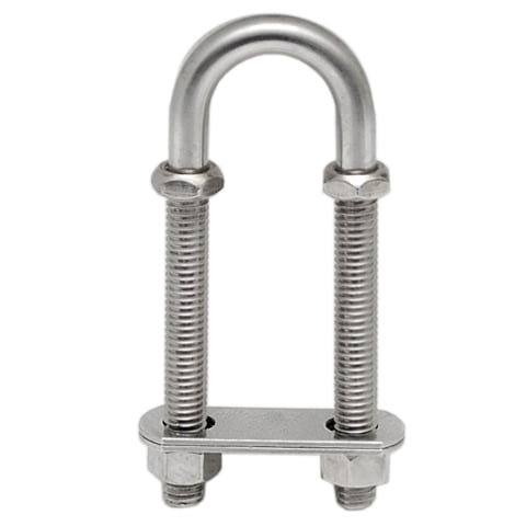 Epco Boat Bow Tow Eye | Stainless Steel 4 3/8 Inch x 3/8 Inch - Walmart.com
