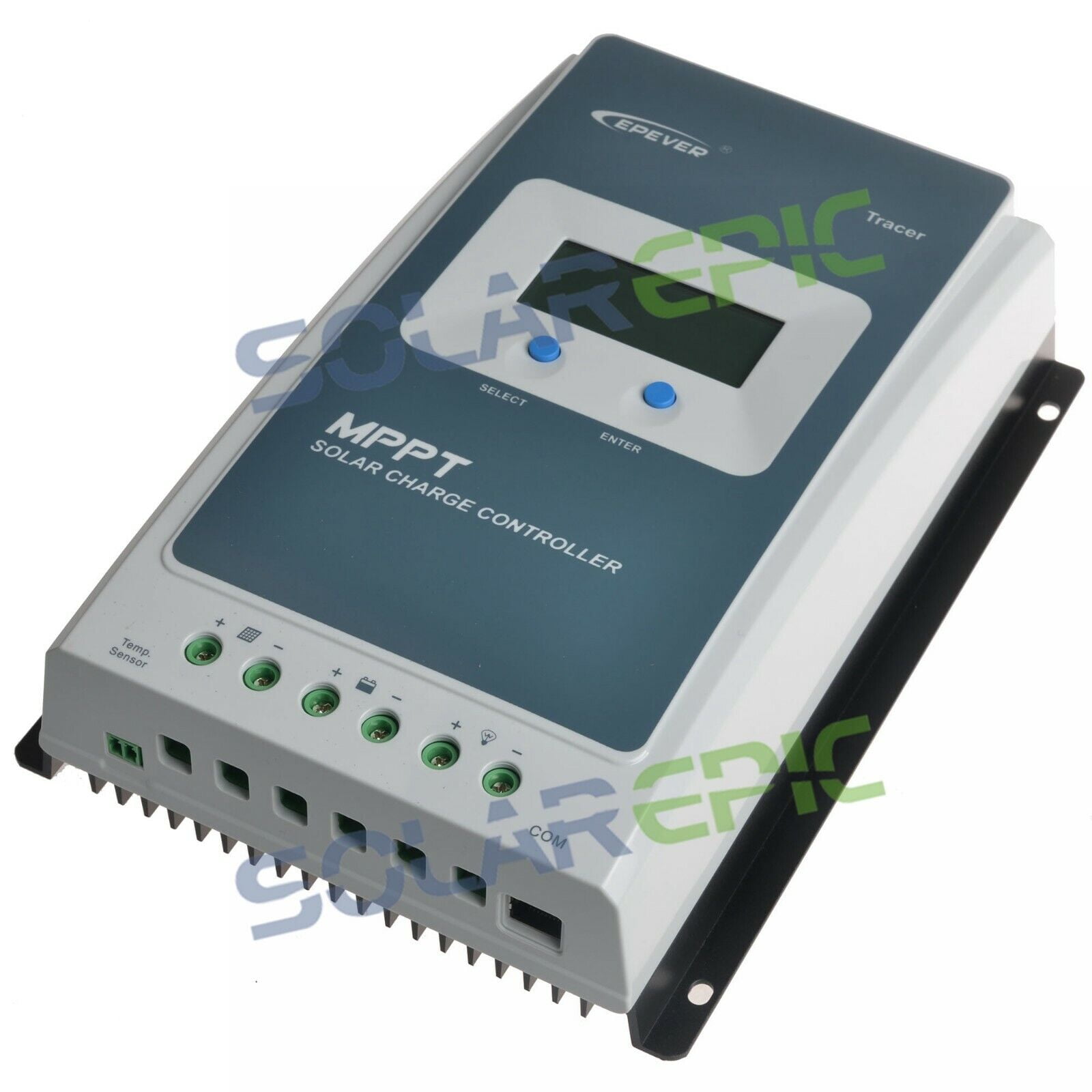 Epever 40A MPPT Solar Charge Controller 12V/24V Tracer4210AN Regulator 100V PV - Walmart.com
