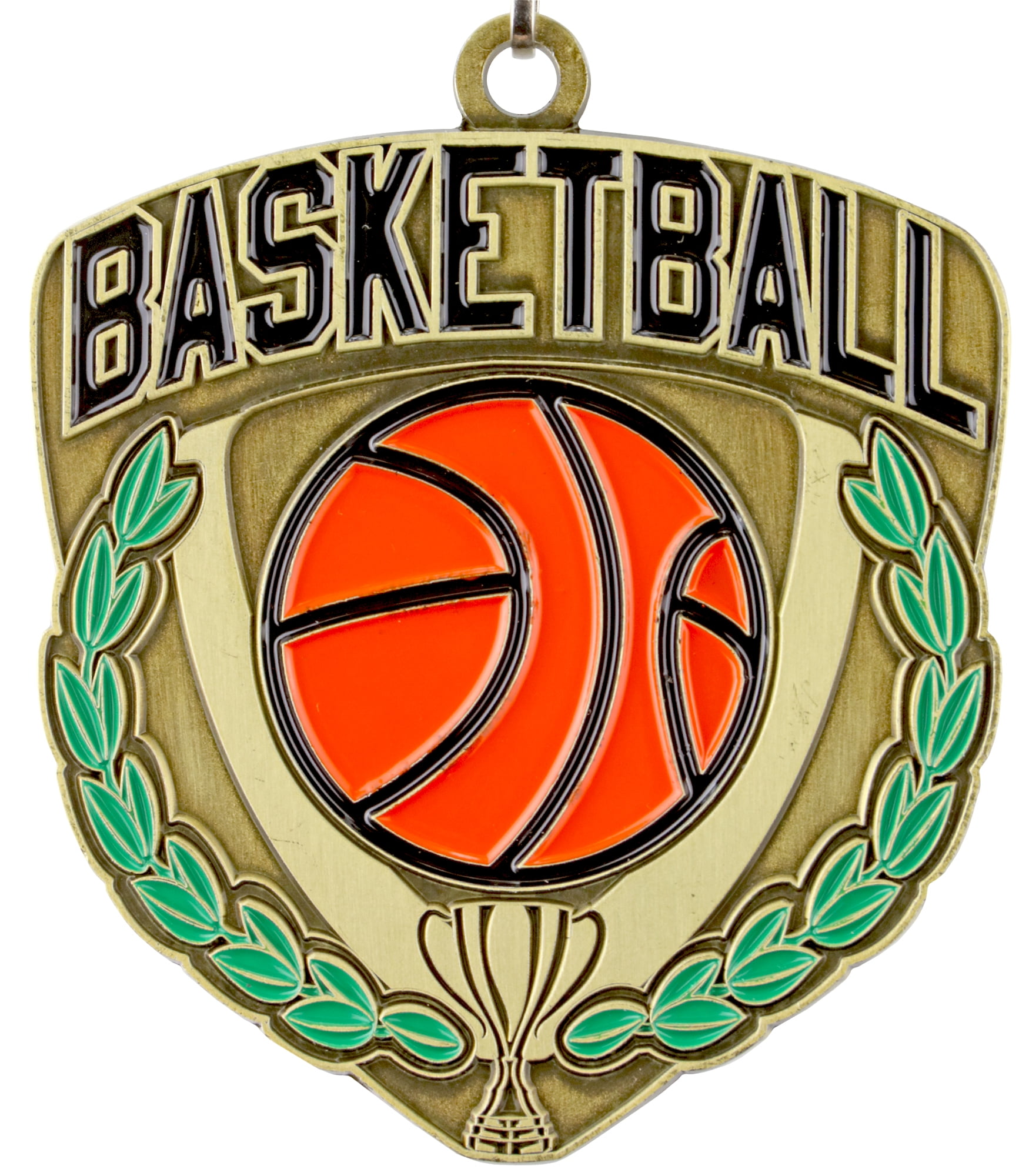 Epic 2.5" Sport Shield Gold Basketball Award Medals - Walmart.com