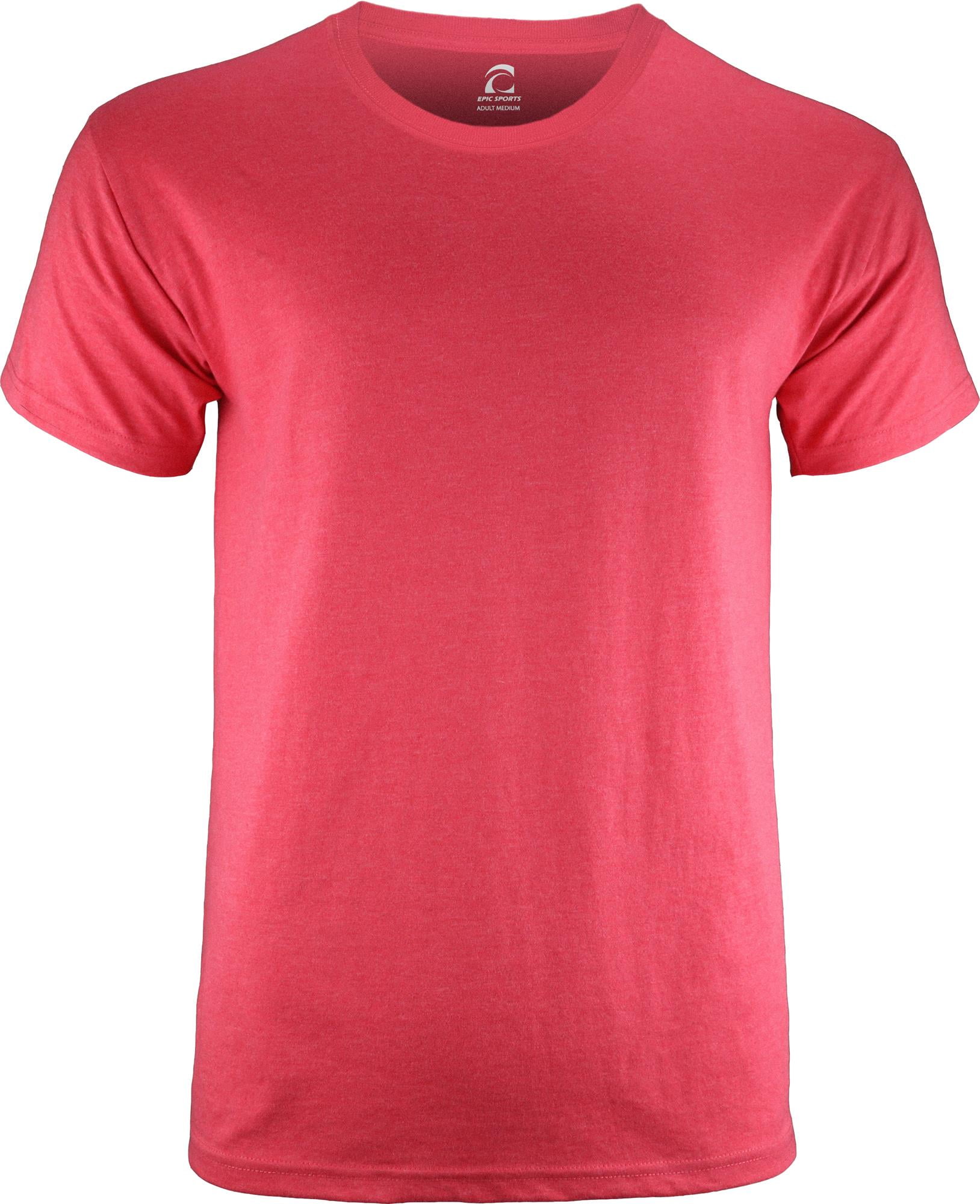 Epic Adult 5.6 Ounce Pre-Shrunk Heavy Cotton Tee Shirt - Heathers Are ...