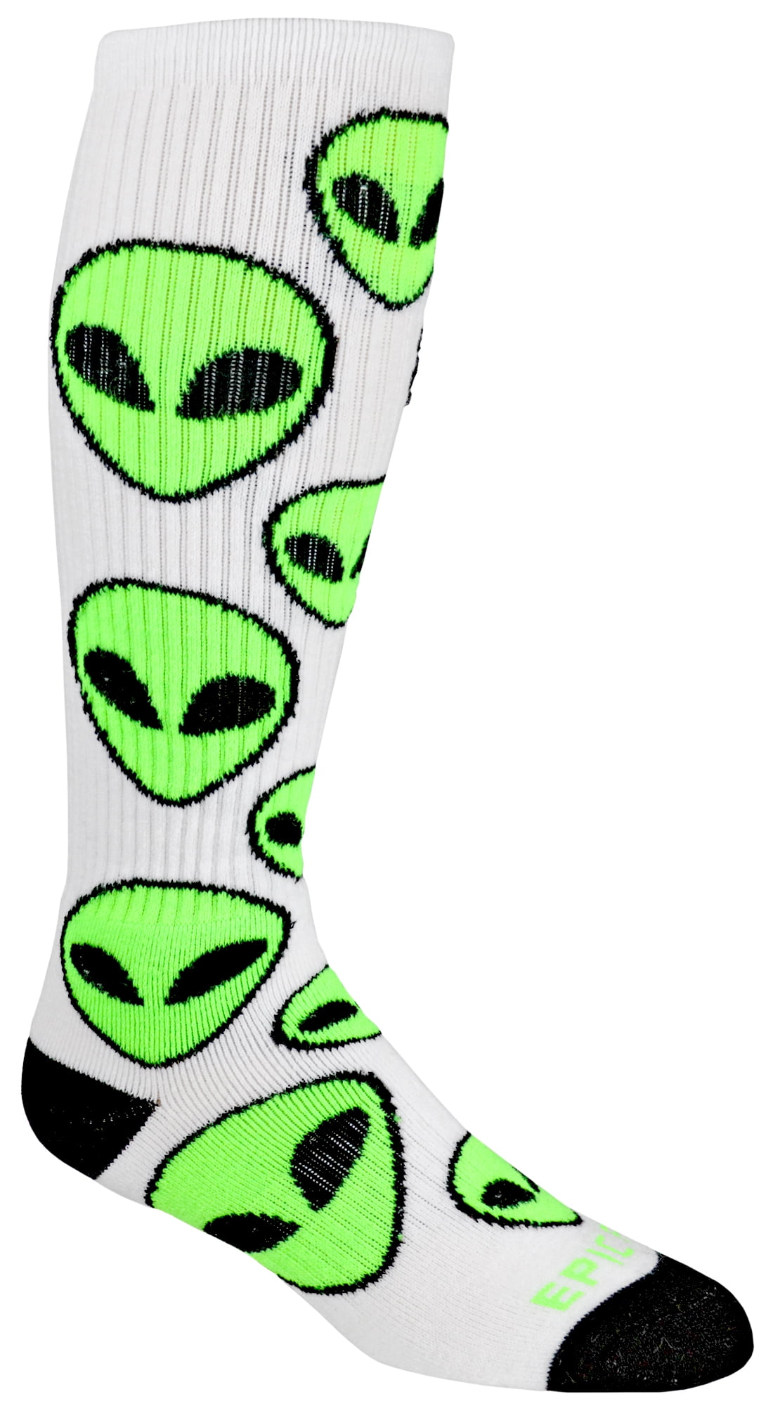 Epic Adult Aliens Everywhere - Cute Novelty Fun Design Knee-High Socks ...