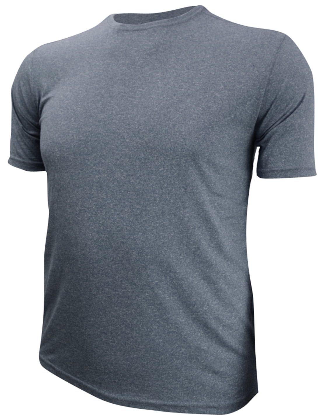 Epic Adult Cool Performance Dry-Fit Heather Crew T Shirt Jersey (10 ...