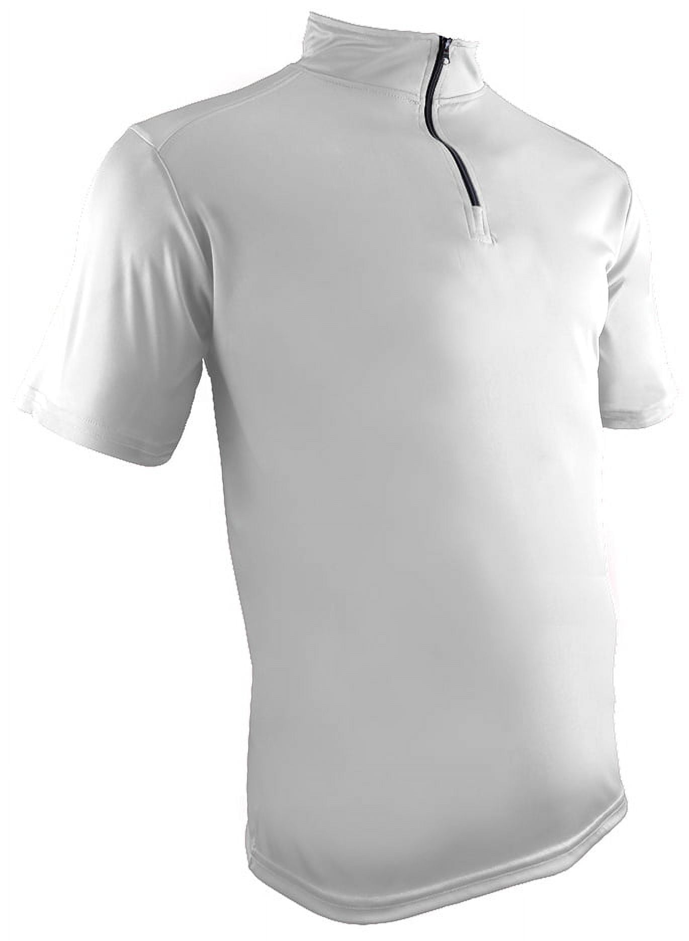Epic Adult Cool Performance Short Sleeve Quarter Zip Tee Shirt ...