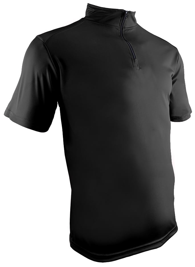 Epic Adult Cool Performance Short Sleeve Quarter Zip Tee Shirt ...