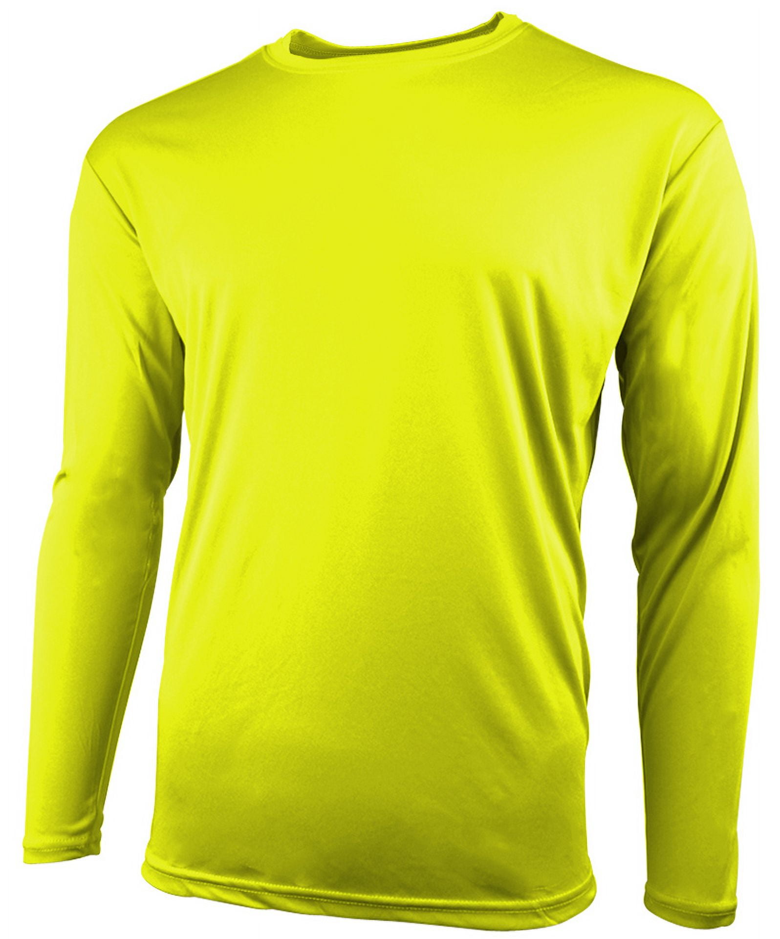 Epic Adult Cooling Performance Long Sleeve Crew T-Shirts (18- Colors ...