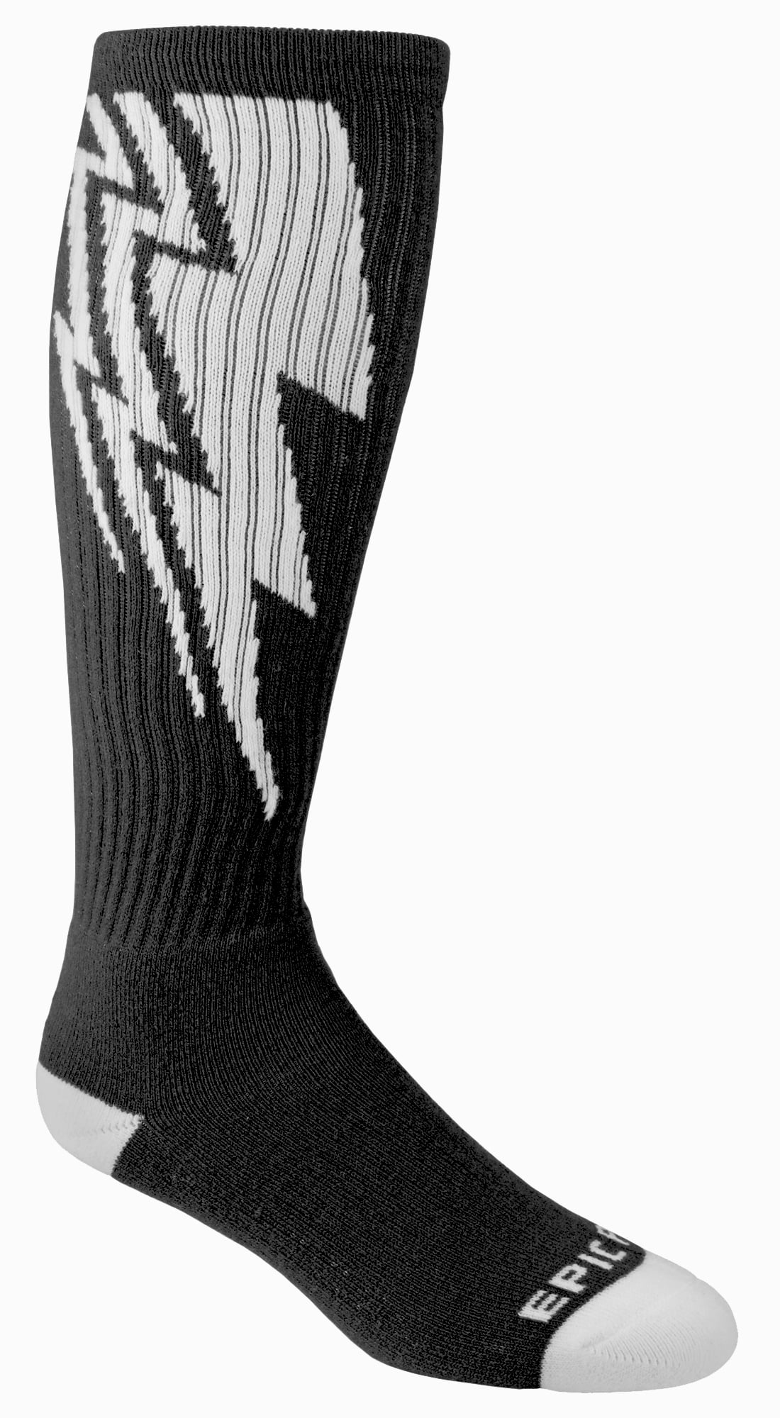 Epic Adult Lightning Bolt - Cute Novelty Fun Design Knee-High Socks (1 ...