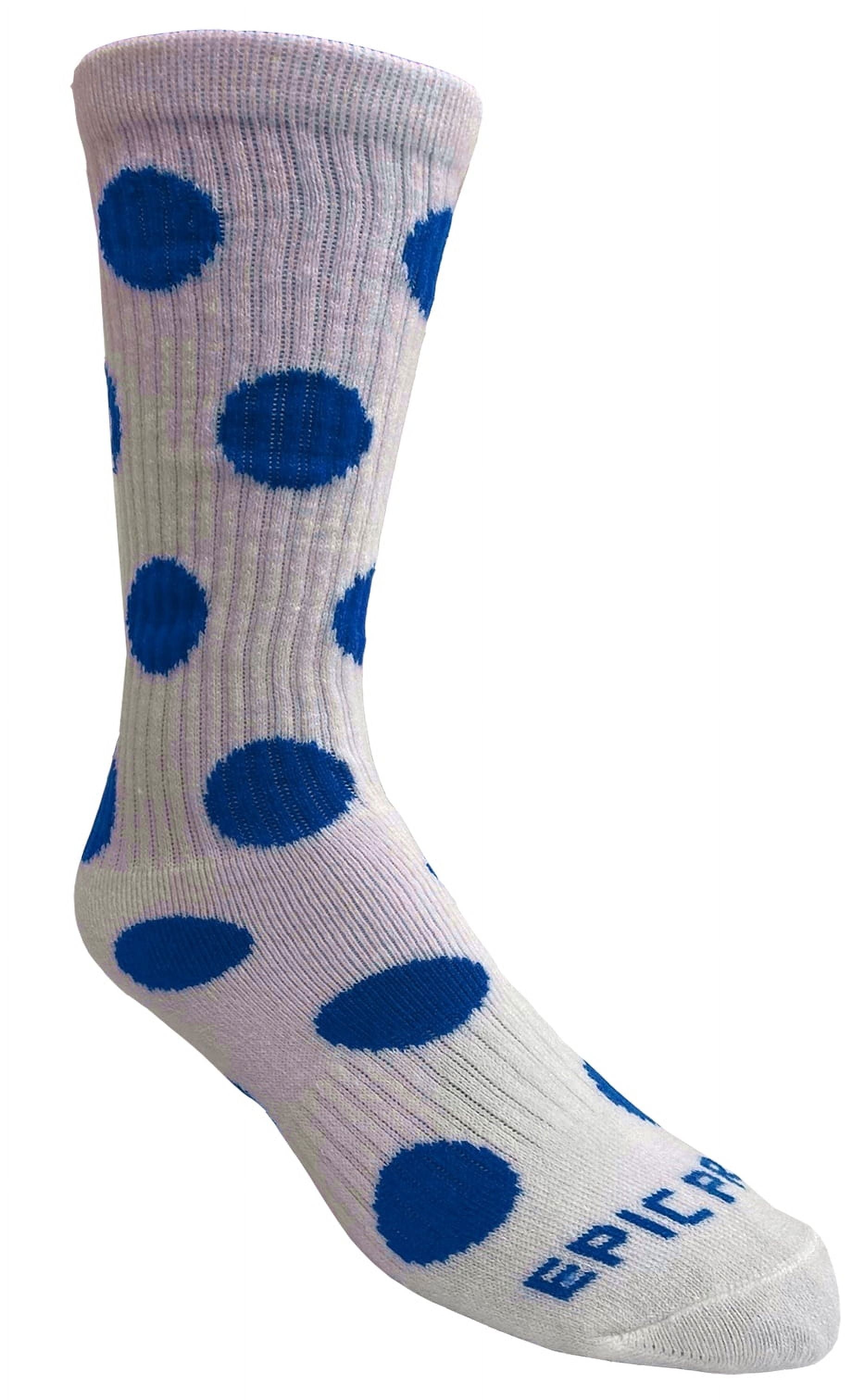 Epic Adult Polka Dots - Cute Novelty Fun Design Crew-Socks (1-Pair ...