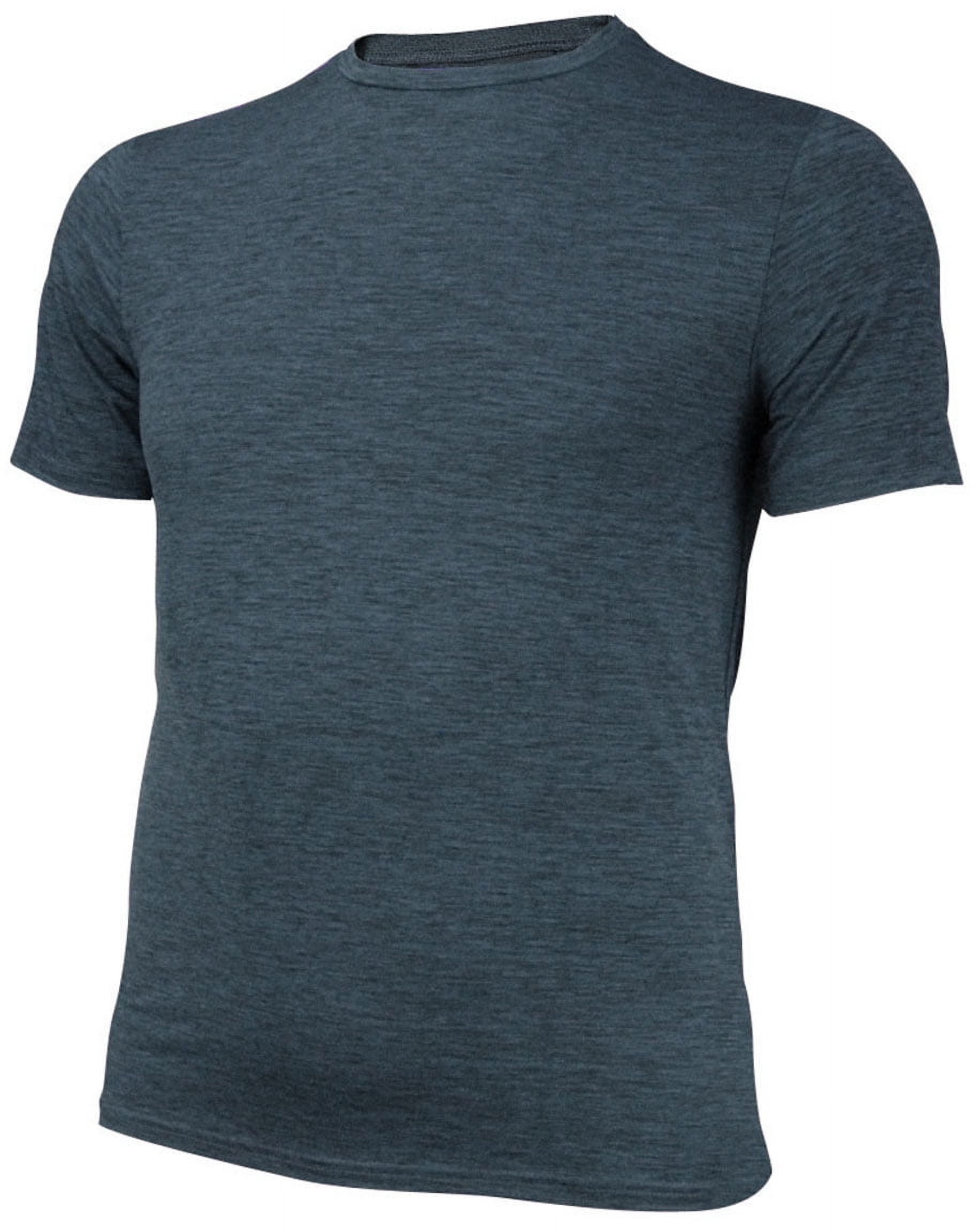 Epic Adult Ultra-Comfortable Enhanced-Heather Cooling Short Sleeve Crew ...