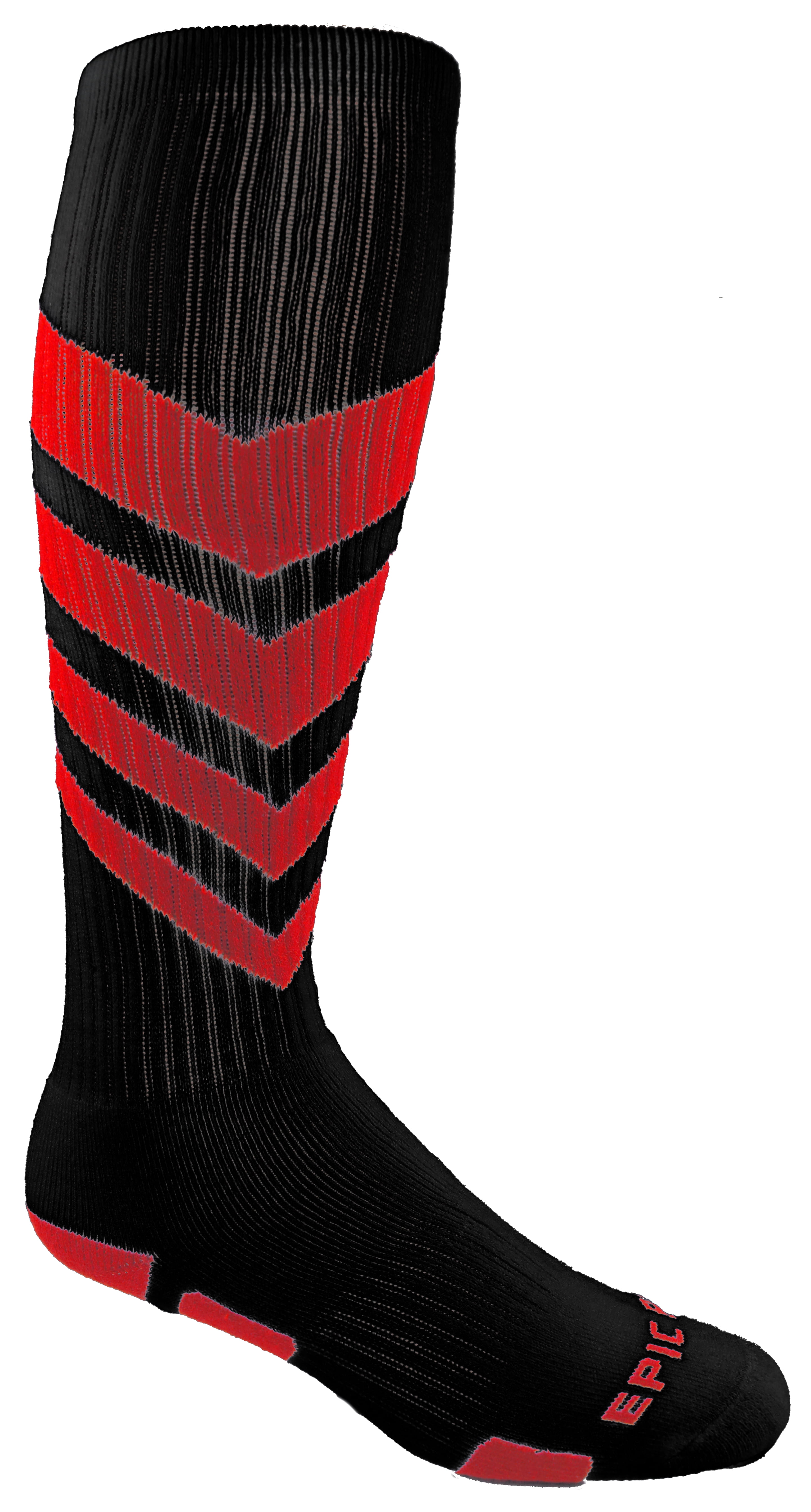 Epic Adult Victory V Stripes - Cute Novelty Fun Design Knee-High Socks ...