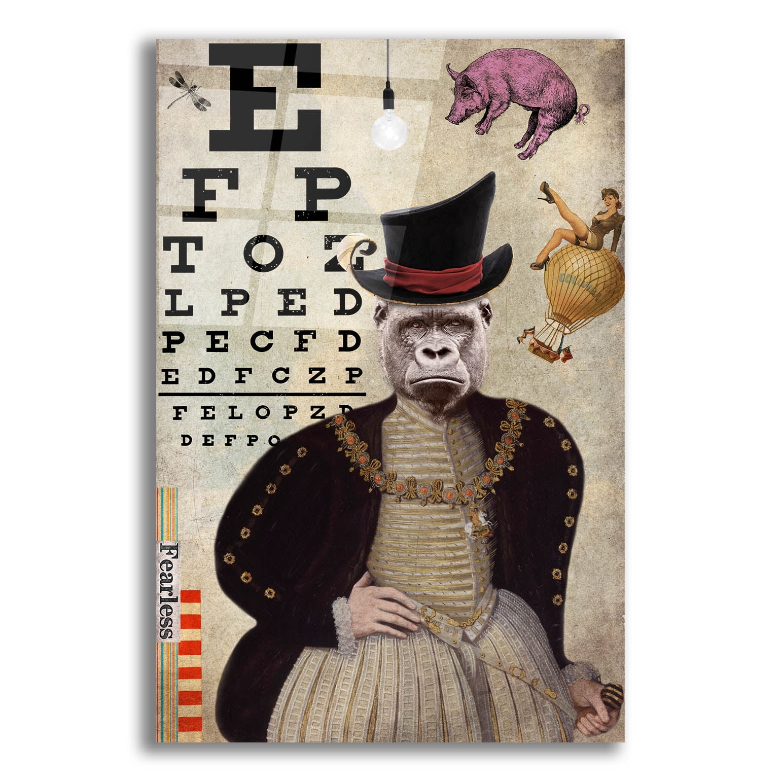 Epic Art '2020' by Elo Marc, Acrylic Glass Wall Art, 16"x24" - Walmart.com