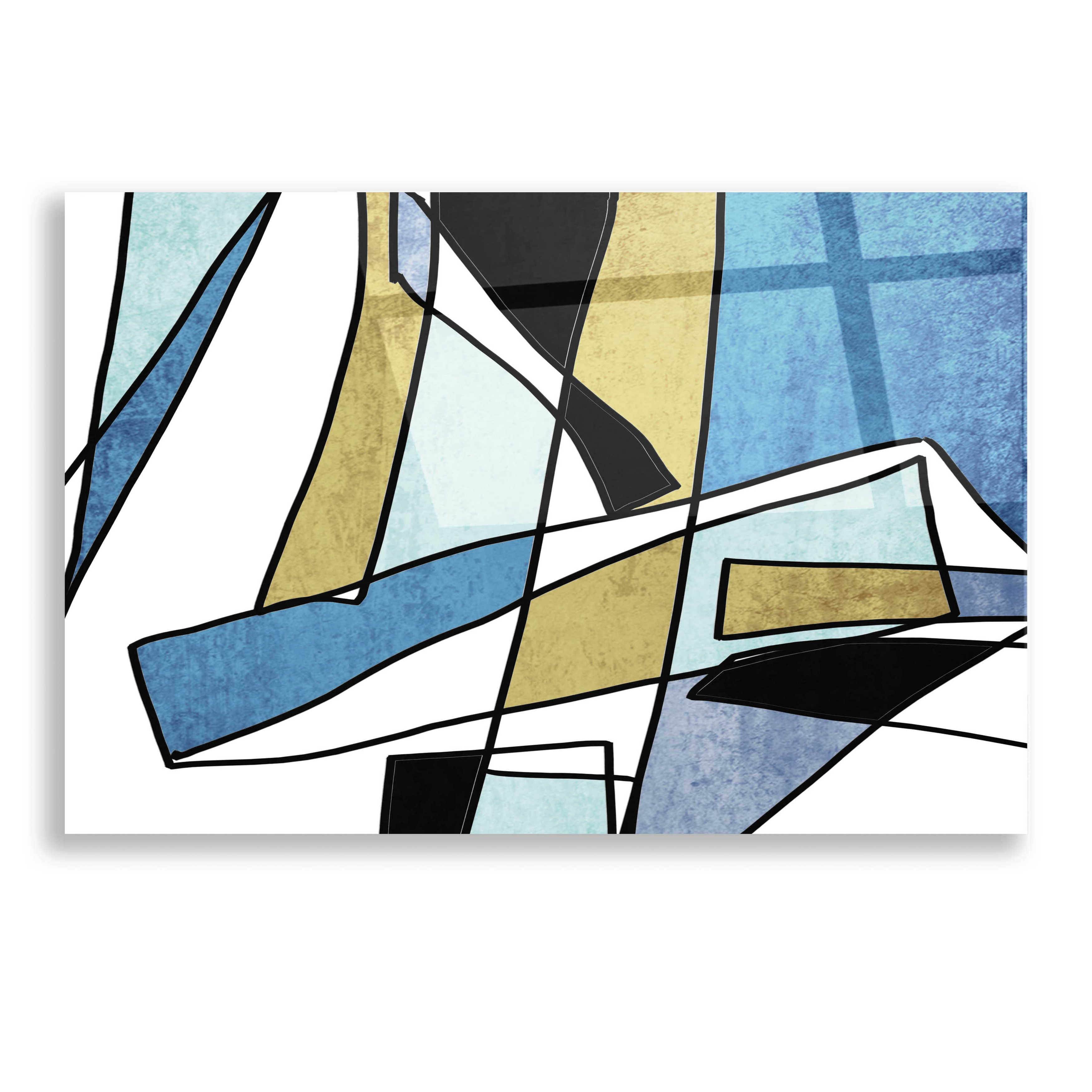 Epic Art 'Abstract Line Art 29' by Irena Orlov, Acrylic Glass Wall Art ...