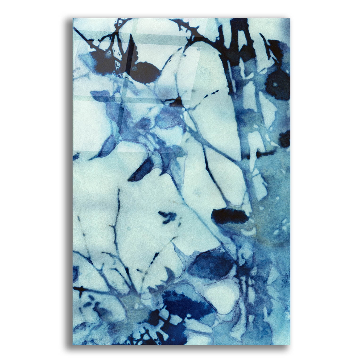 Epic Art 'Abstraction' by Krista Mccurdy, Acrylic Glass Wall Art, 16 ...