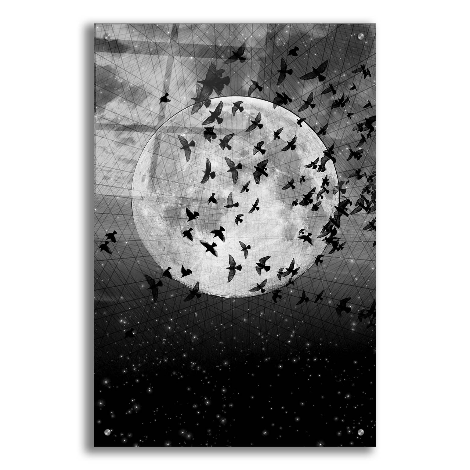 Epic Art 'Beyond The Horizon' by Elo Marc, Acrylic Glass Wall Art, 24 ...