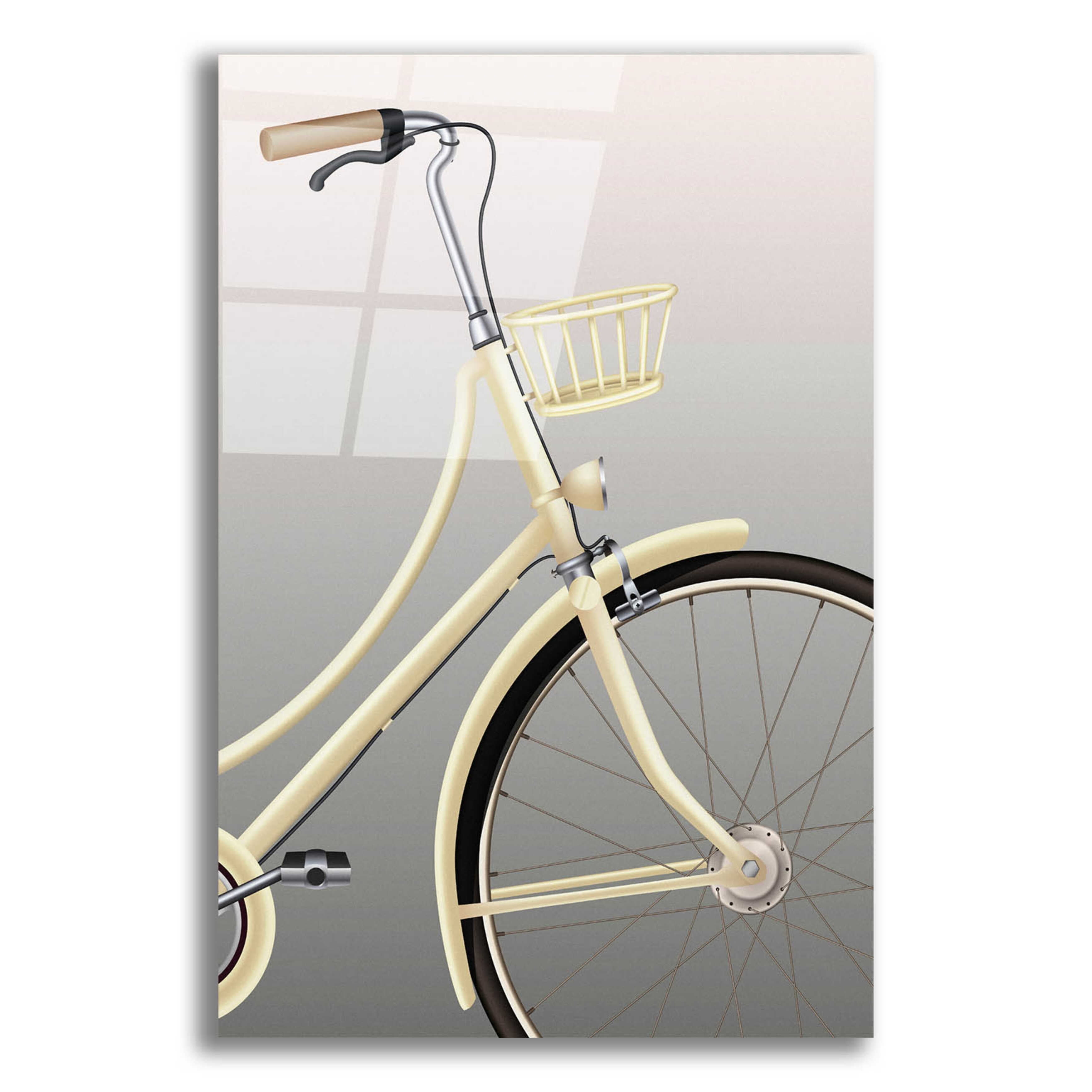 Epic Art 'Bicycle' by Design Fabrikken, Acrylic Glass Wall Art, 16"x24 ...