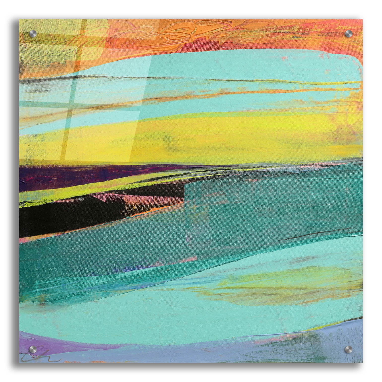 Epic Art 'Black Sands No. 2' by Cathe Hendrick Acrylic Glass Wall Art ...